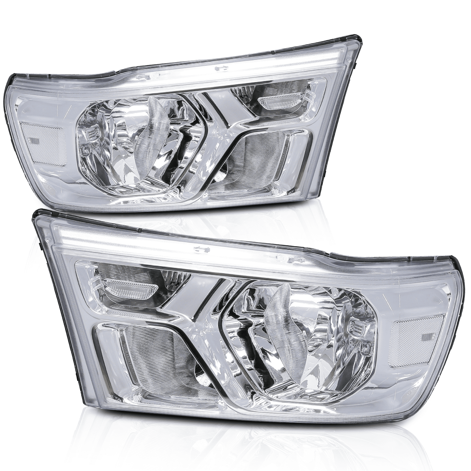M-AUTO Pair LH+RH OE Style Headlight Assembly Lamp for 2019-2022 Ram ...