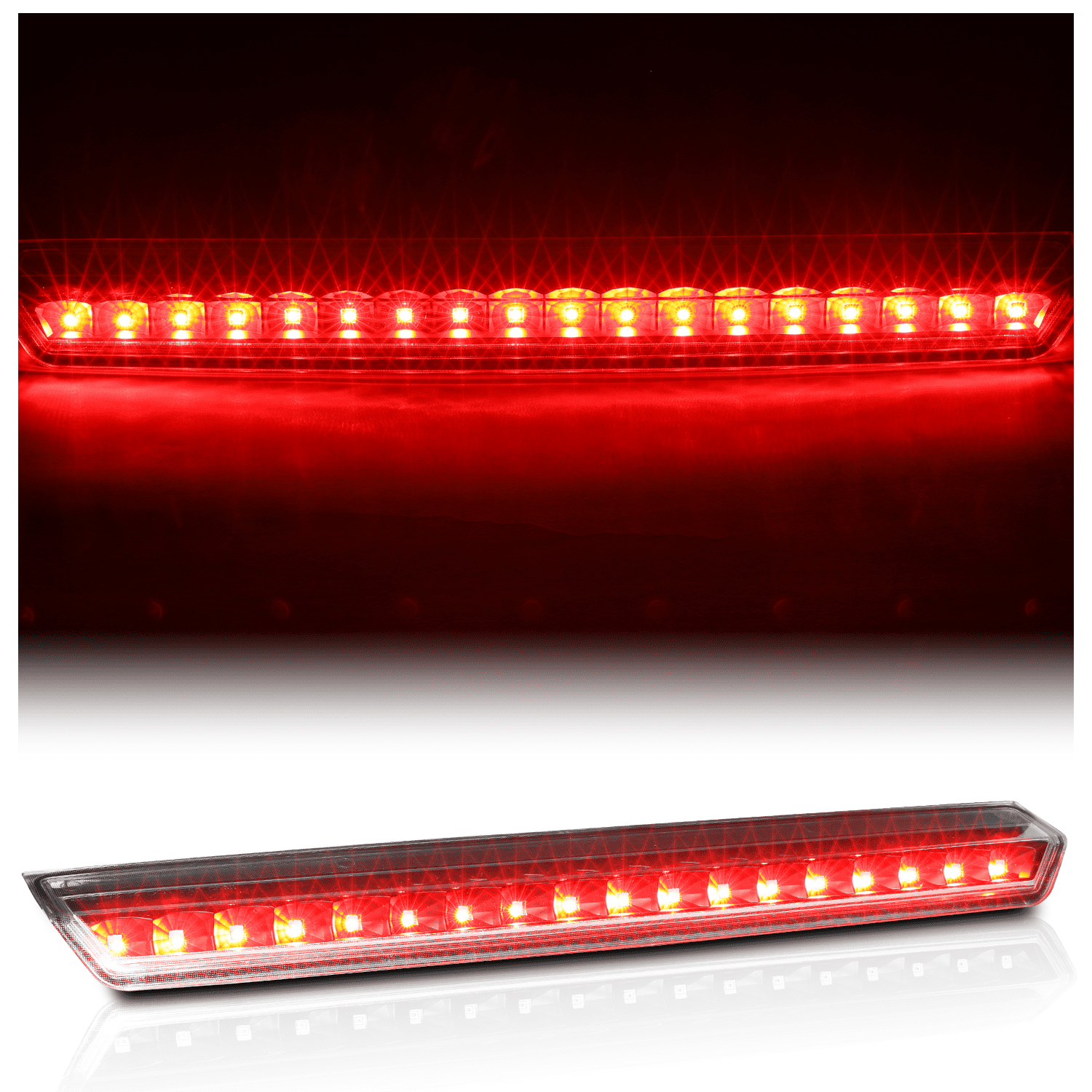 M-AUTO Third 3RD Brake Light, Car LED Brake Light For 2015-2020 ...