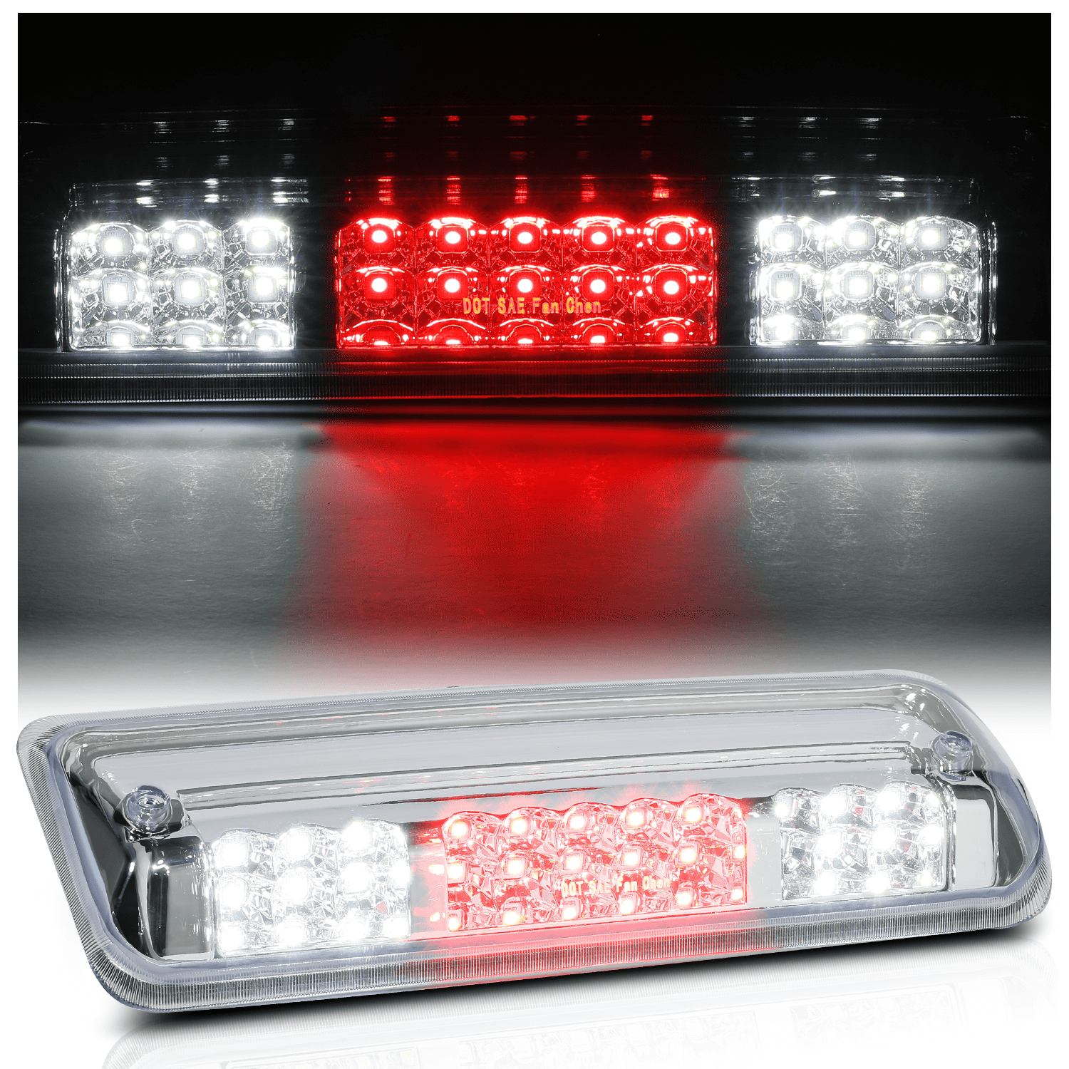 M-AUTO Third 3rd Brake Cargo Light fit for 2007-2010 Ford Explorer ...