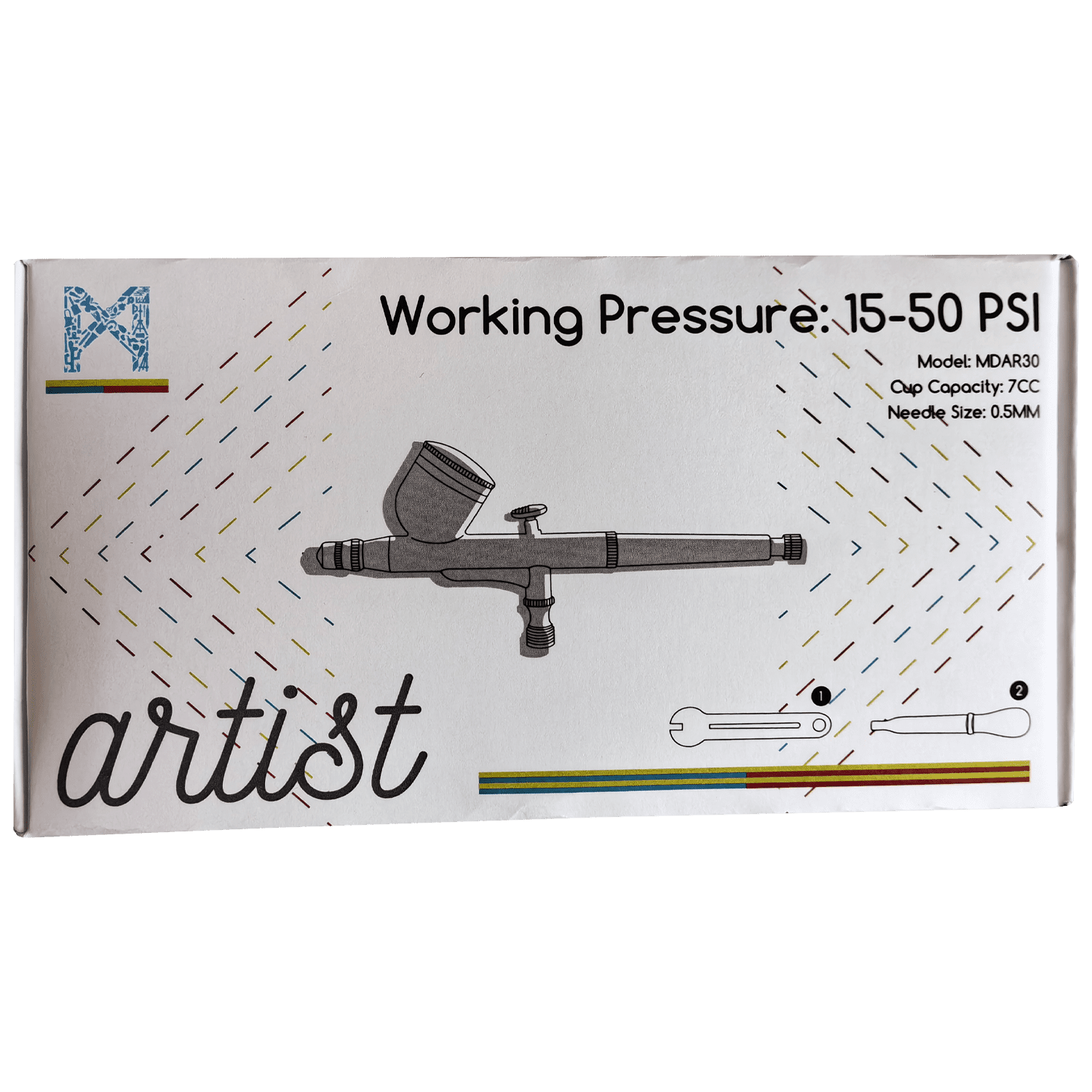 M Airbrush Professional Airbrushing for Artist - Walmart.com