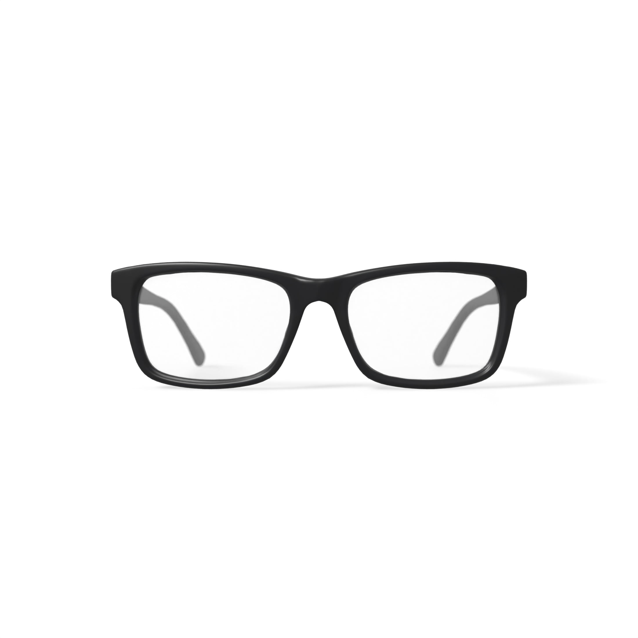 M America Men's MU114FBLK0053 Prescription Eyeglasses with Case, Black ...