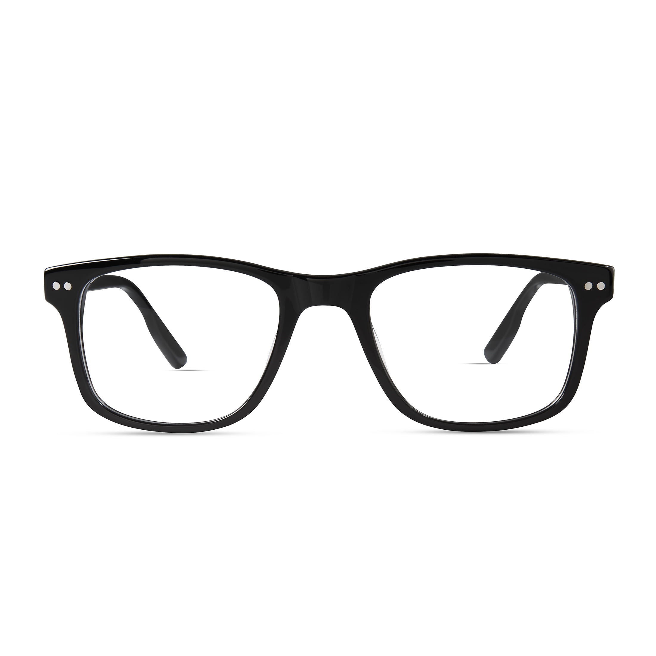 M America Men's Rx'able Rectangular Plastic Eyeglasses, 52-21-145 ...