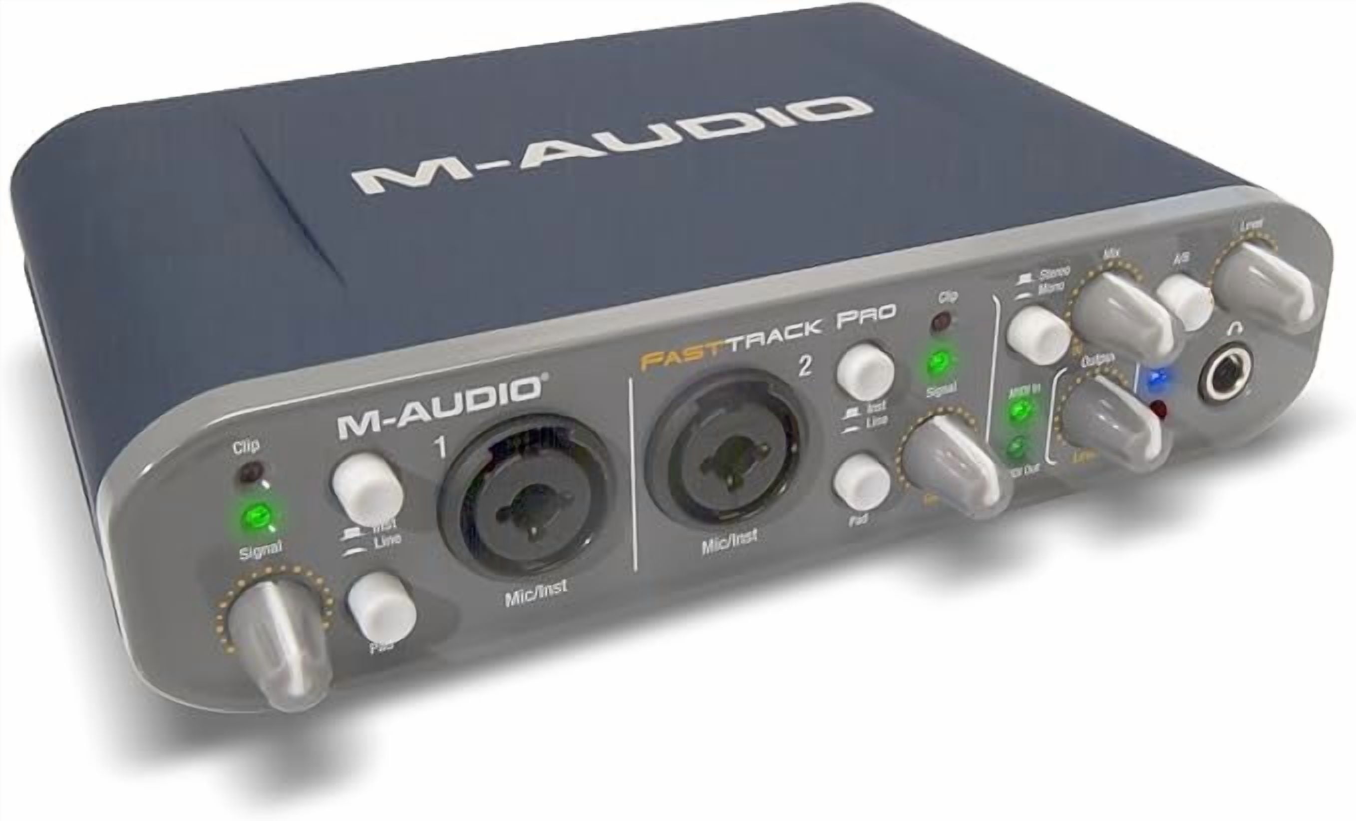 M-Audio Fast Track Pro 4x4 Mobile USB Audio/MIDI Interface with Preamps ...