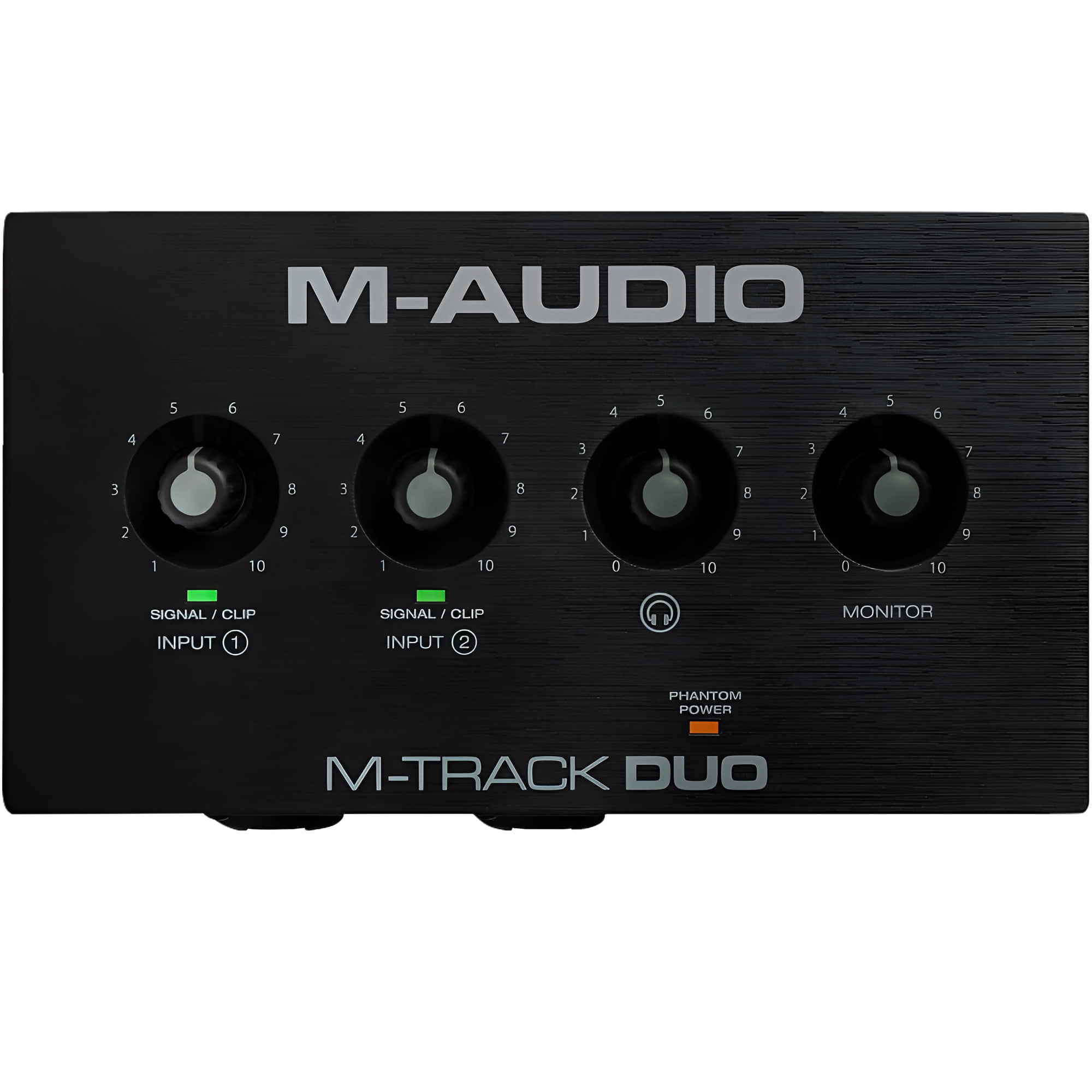 M-Audio M-Track Duo USB Audio Interface, Includes Dual XLR, Line and DI ...