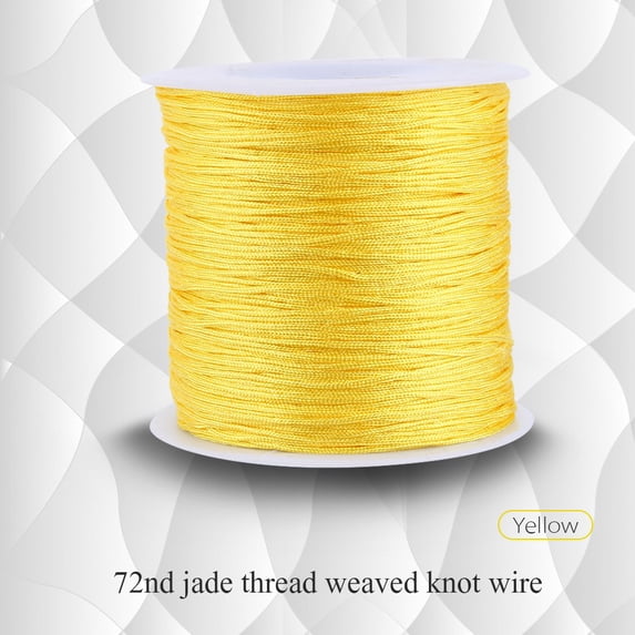 M Buder 109 Yards (100m) Nylon Chinese Knot Cord Rattail Macrame ...