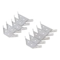 M Buder 10pcs Stainless Steel Multifunction Triangle Corner Brace Multi ...