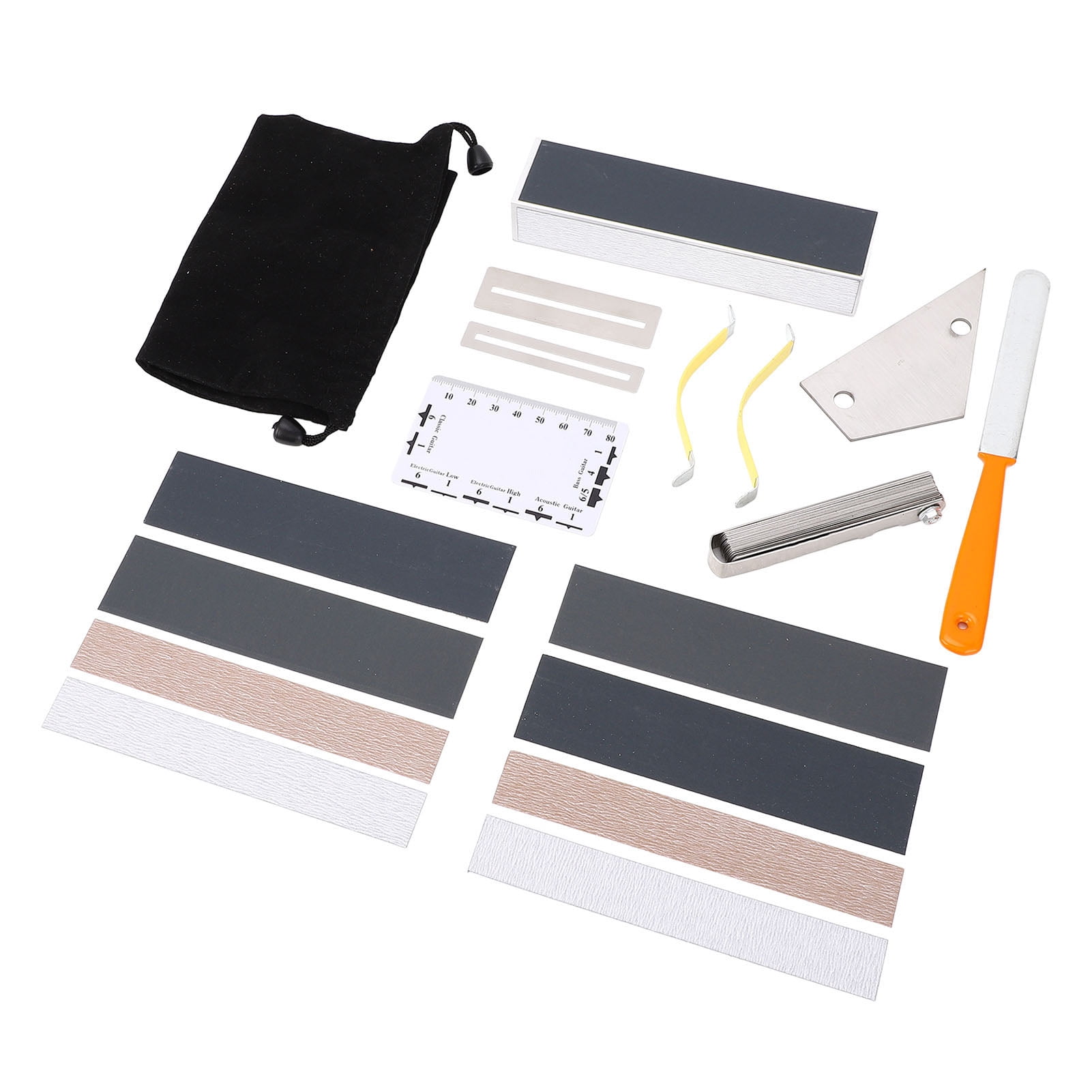 M Buder 18PCS Guitar Luthier Tool Set Multifunctional Guitar Fret ...