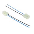 M Buder 2Pcs Electric Cooling Fan Pigtail Plug Wire Harness Connector 2 ...