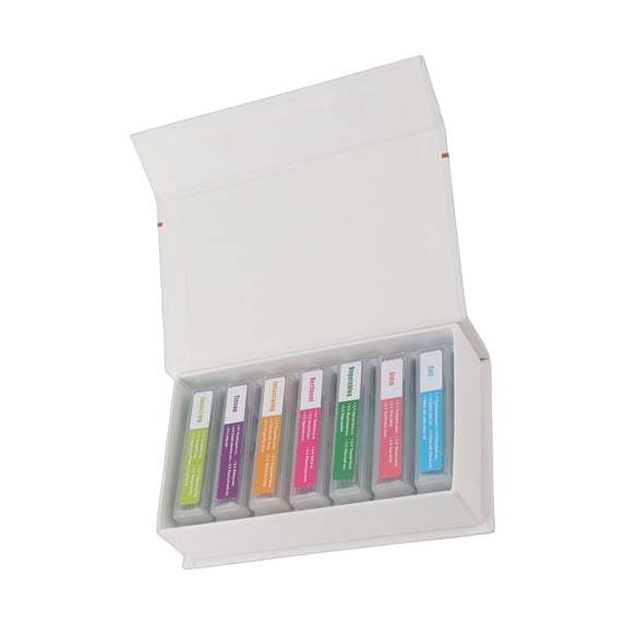 M Buder 35-Piece Colorful Microscope Prepared Slides Biological ...