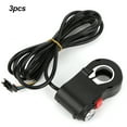 M Buder 3pcs Electric Bike Handlebar Switch On/Off Button 3 Speed ...