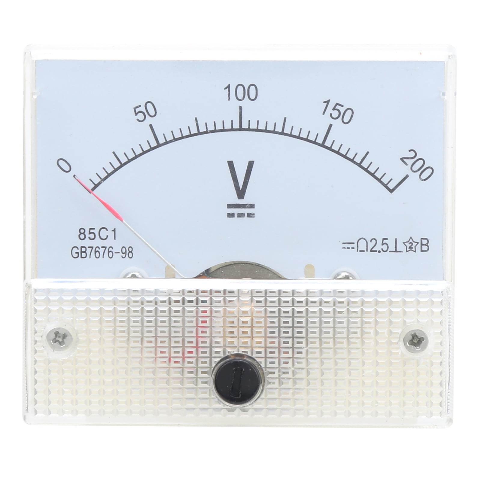 M Buder 85C1 Pointer DC Voltmeter 0-200V High-Precision Analog Voltage ...