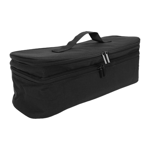 M Buder Canvas Double Layer Hair Dryer Travel Carrying Case Portable ...
