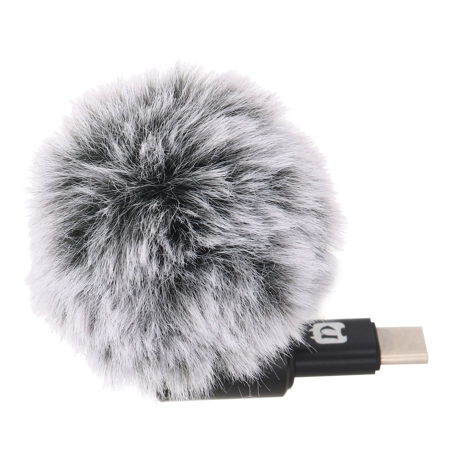 M Buder Compact Smartphone Video Microphone with Type C Jack, 90 Degree ...