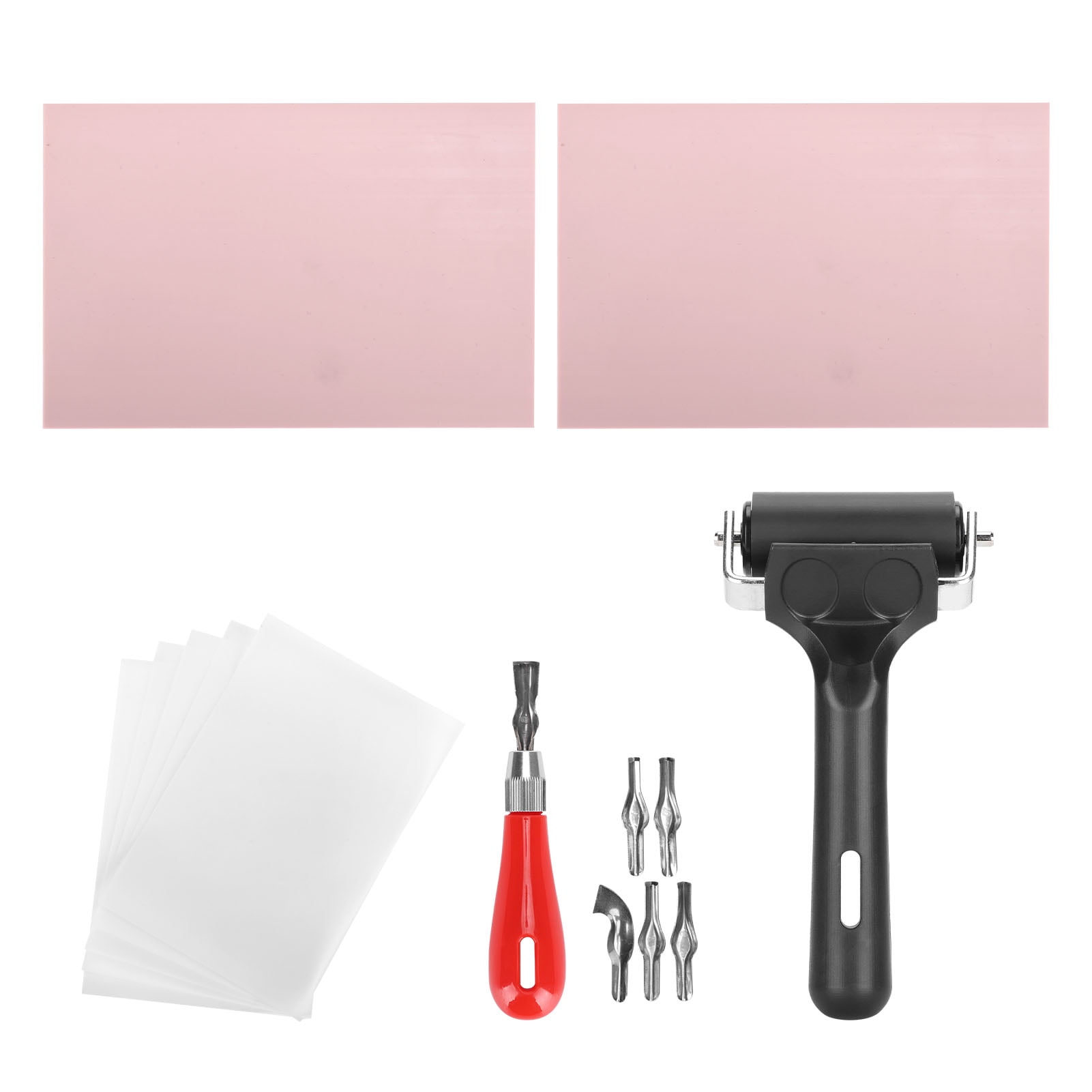M Buder Complete Rubber Carving Kit and Block Stamp Making Set ...