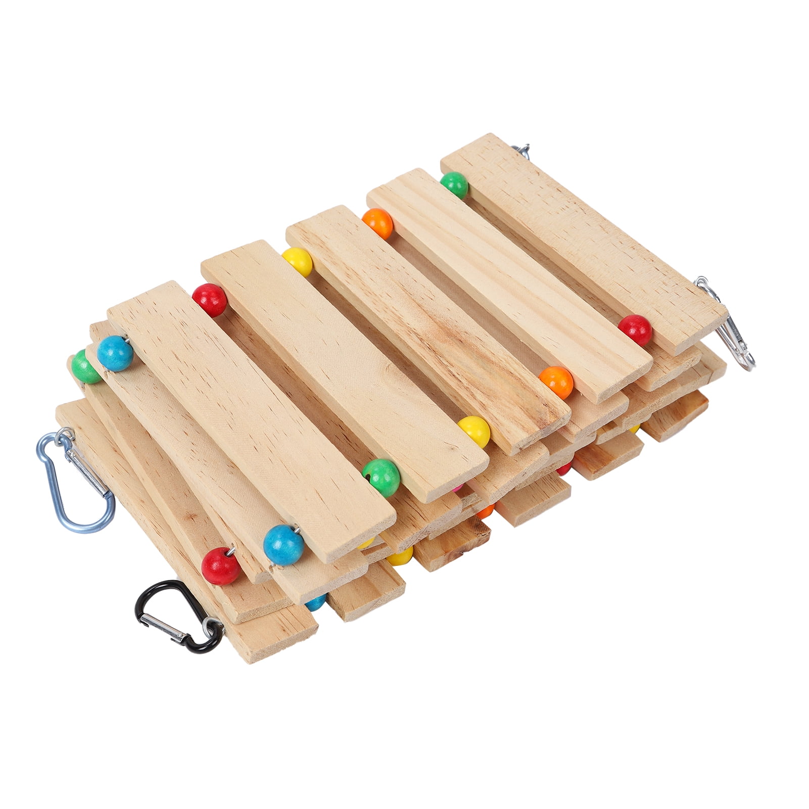 M Buder Flexible Chicken Swing Toys Large Wooden Ladder Hanging Feeder ...