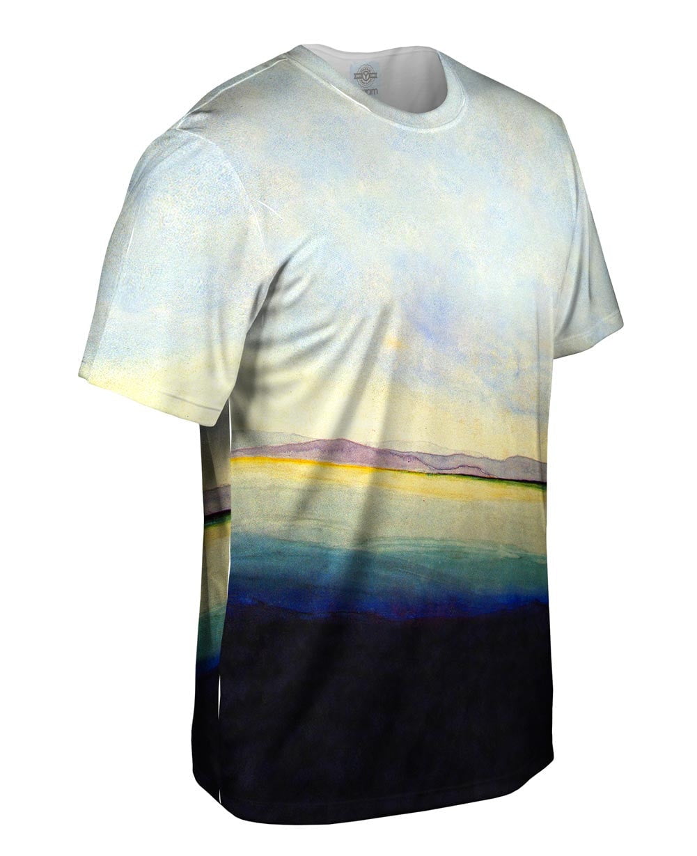 M.C All Over Print.Escher - The Sea at the Mouth of the Ebro 1922 Mens ...