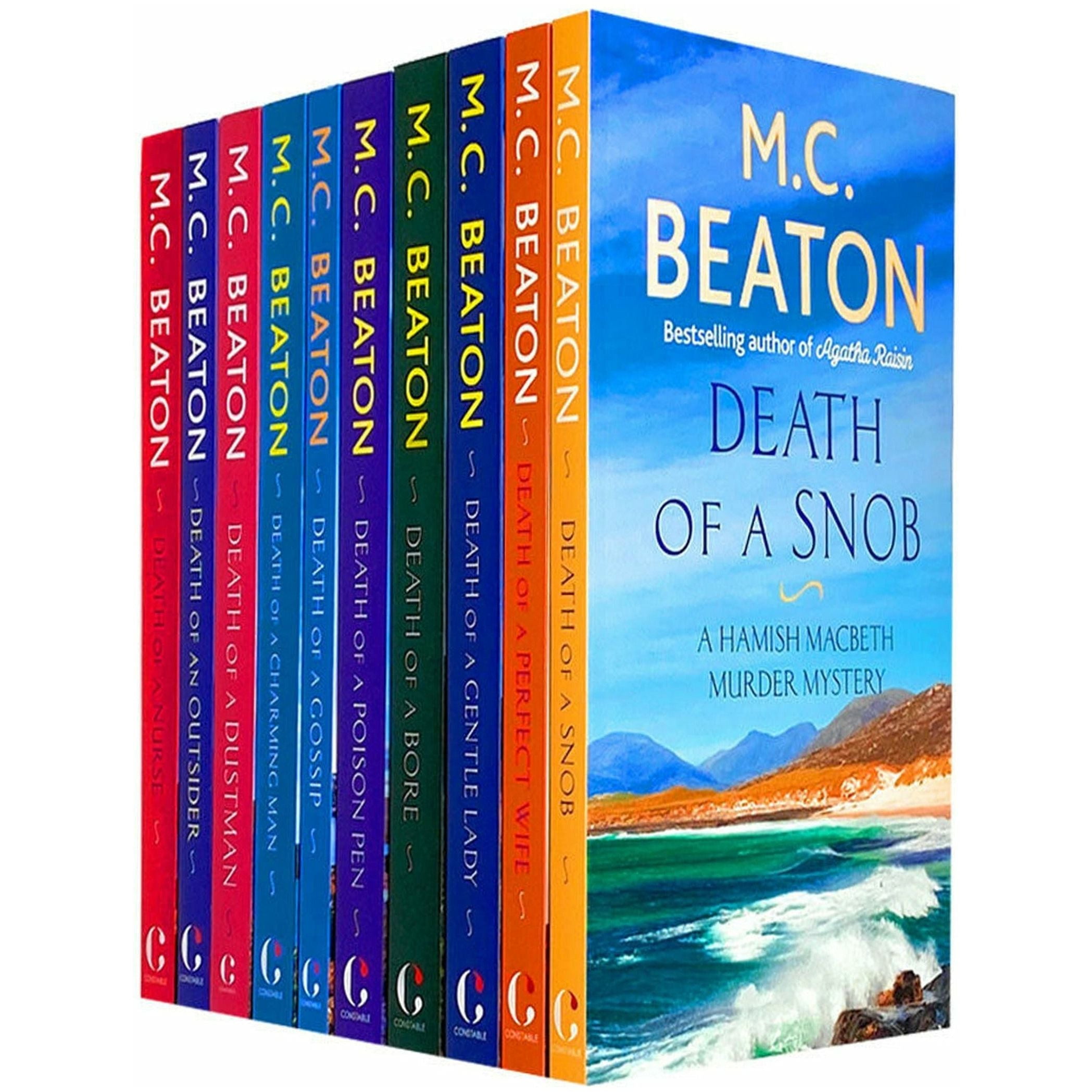 M C Beaton Hamish Macbeth Mystery Series 10 Books Collection Set Poison ...