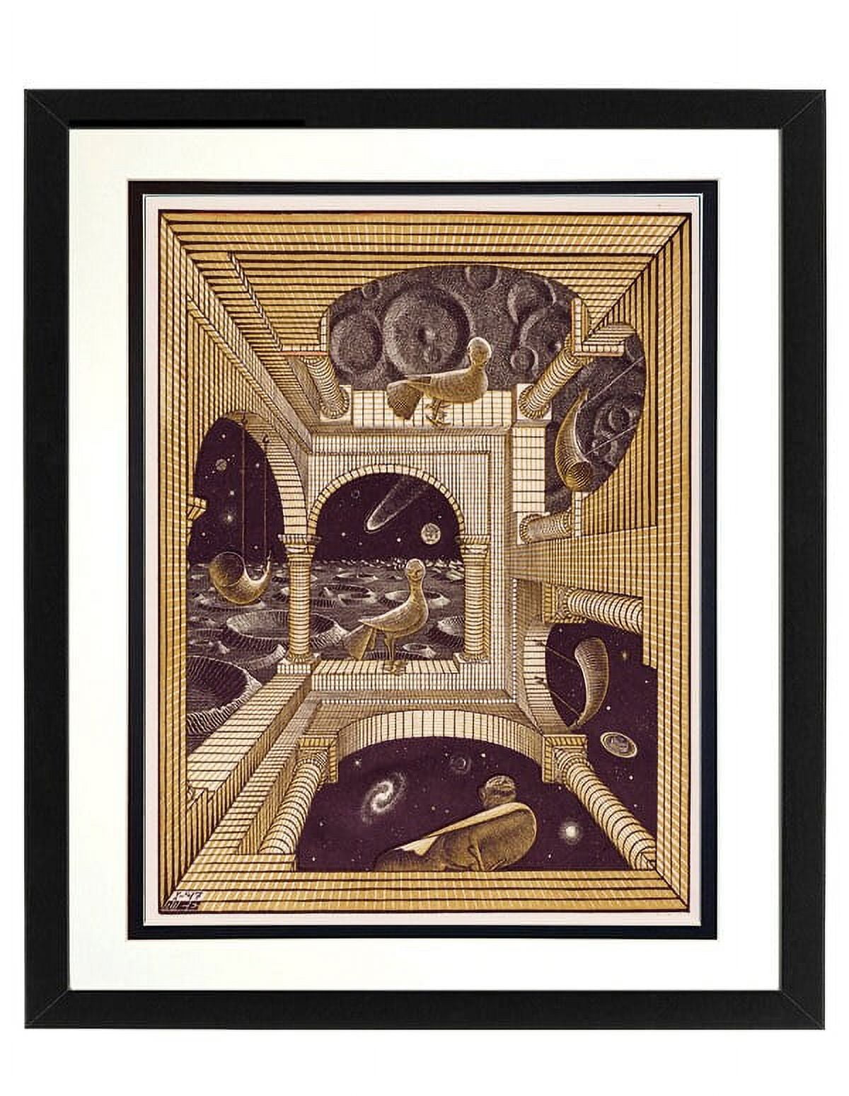M.C. Escher Art Print Other Worlds - Walmart.com