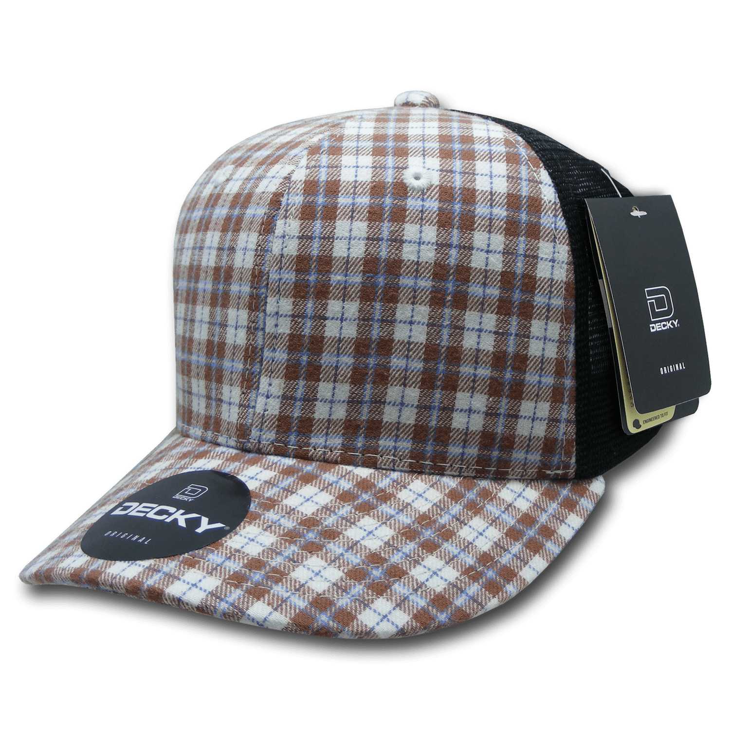M/C Plaid, Black Mesh Cap, 229 - Walmart.com