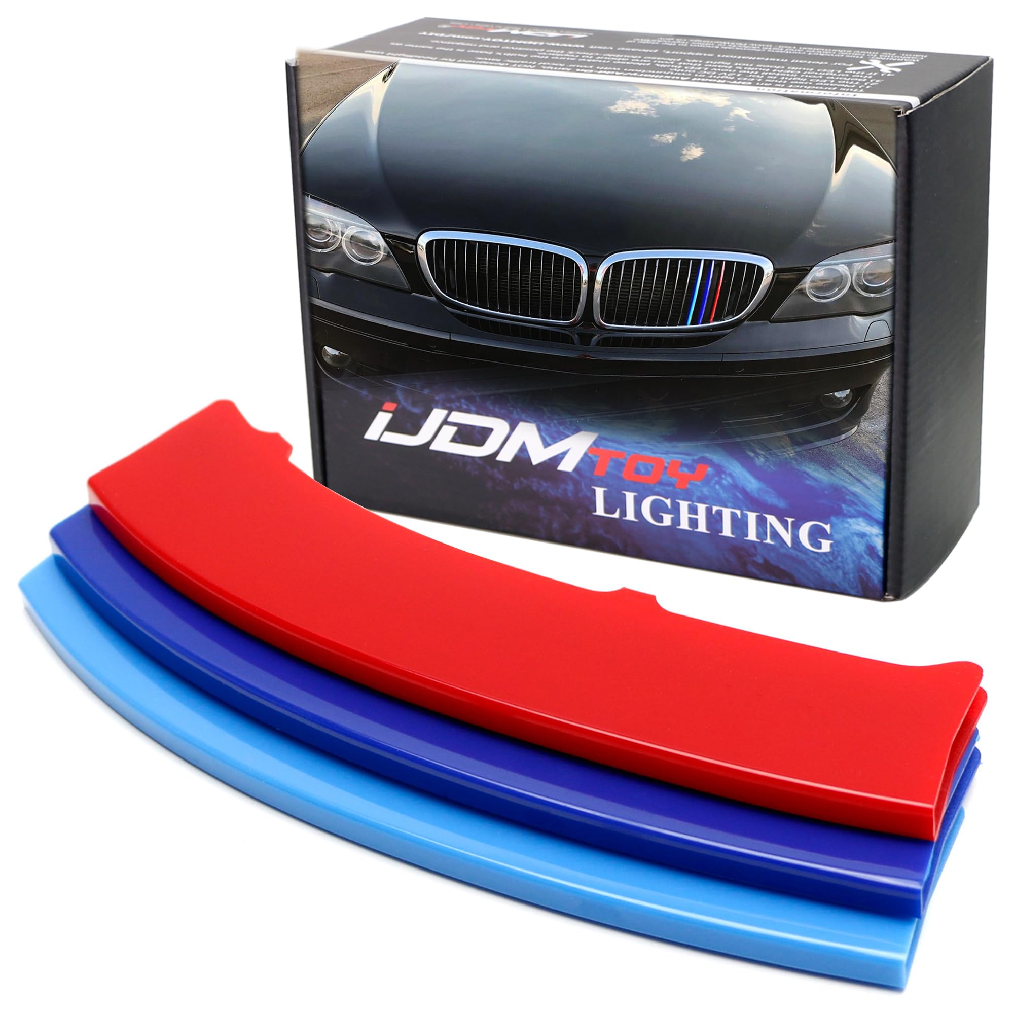 M-Color Grille Insert Trims For 2006-2008 BMW E65/E66 7 Series 750i ...