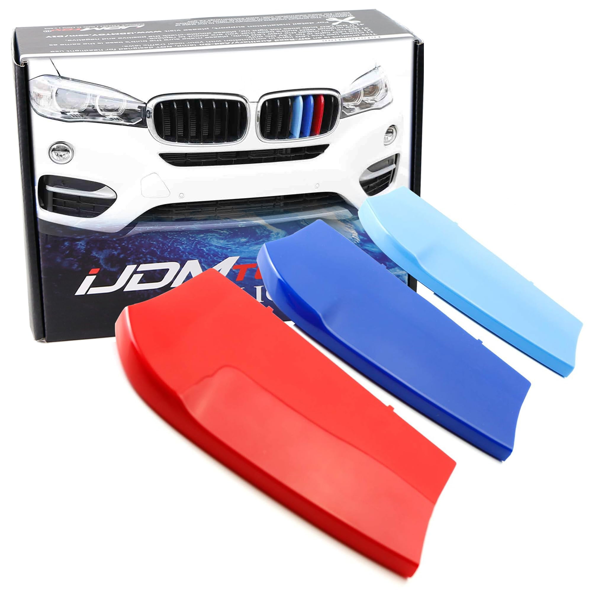 M-Color Grille Insert Trims For 2017-2018 BMW F16 X6 with 7 Standard ...