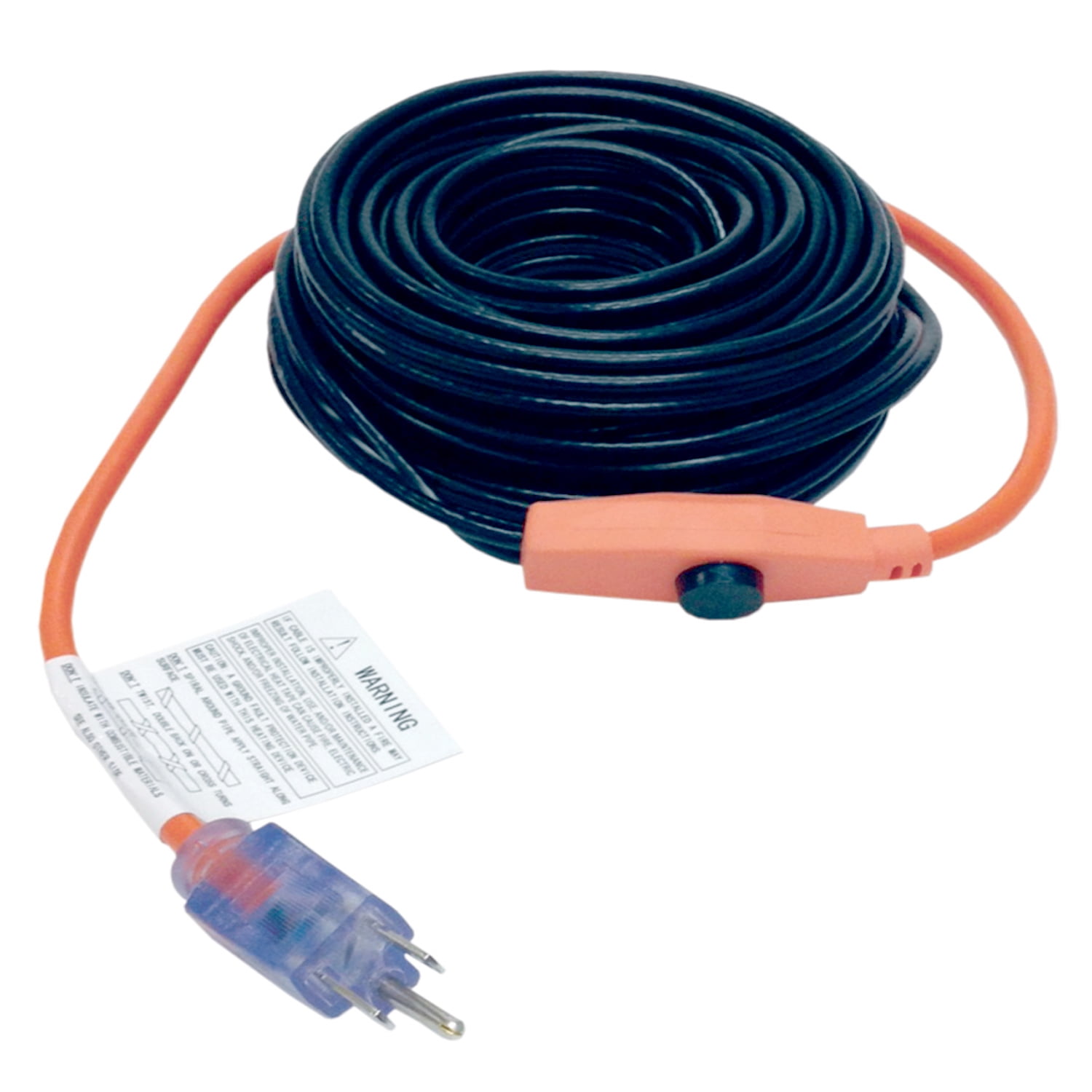 M-D 04341 12' Pipe Heating Cable With Thermostat - Walmart.com