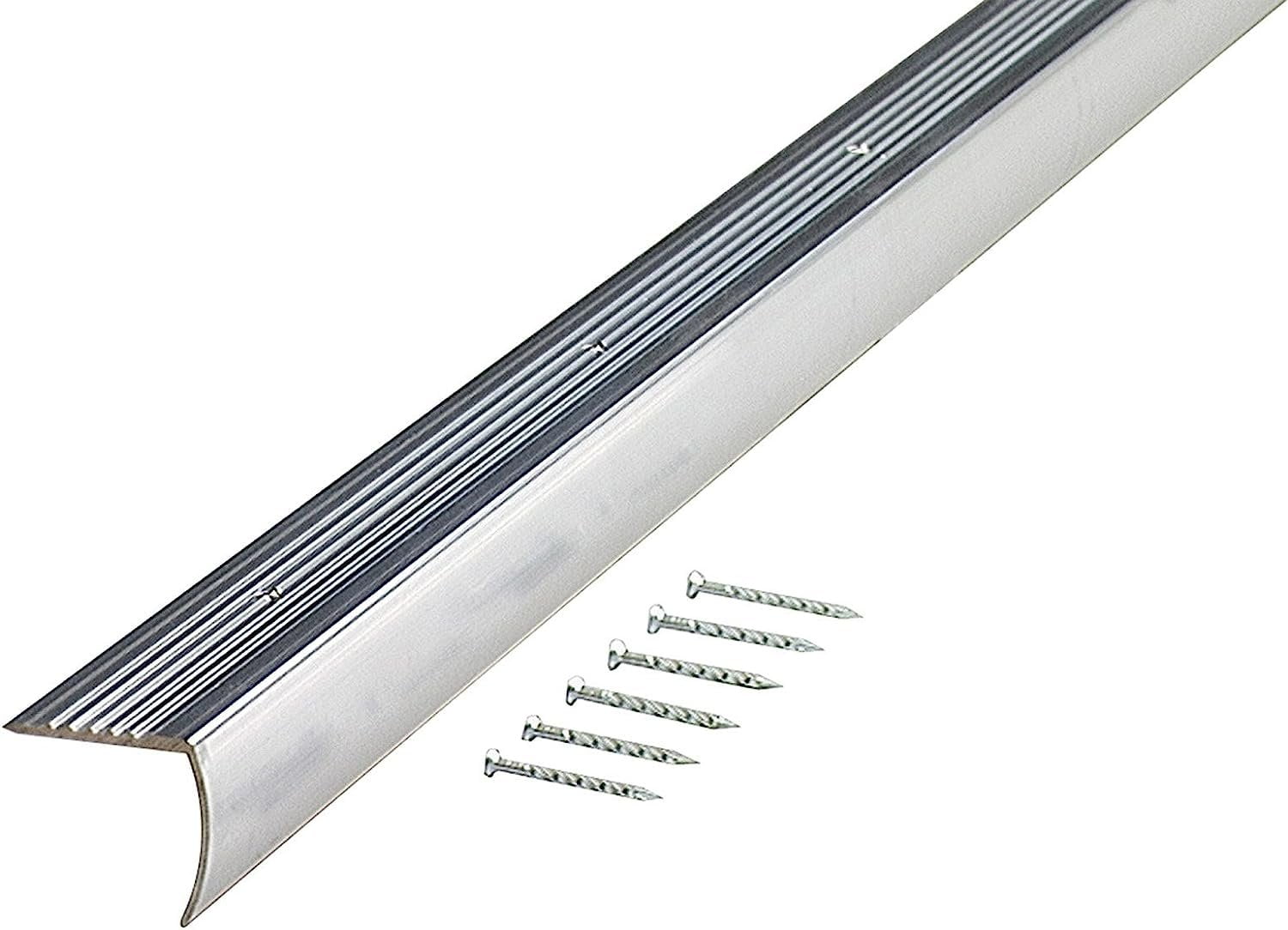 M-D Building Products Stair Edging Aluminum Floor Edging - 1-1/8" x 36 ...