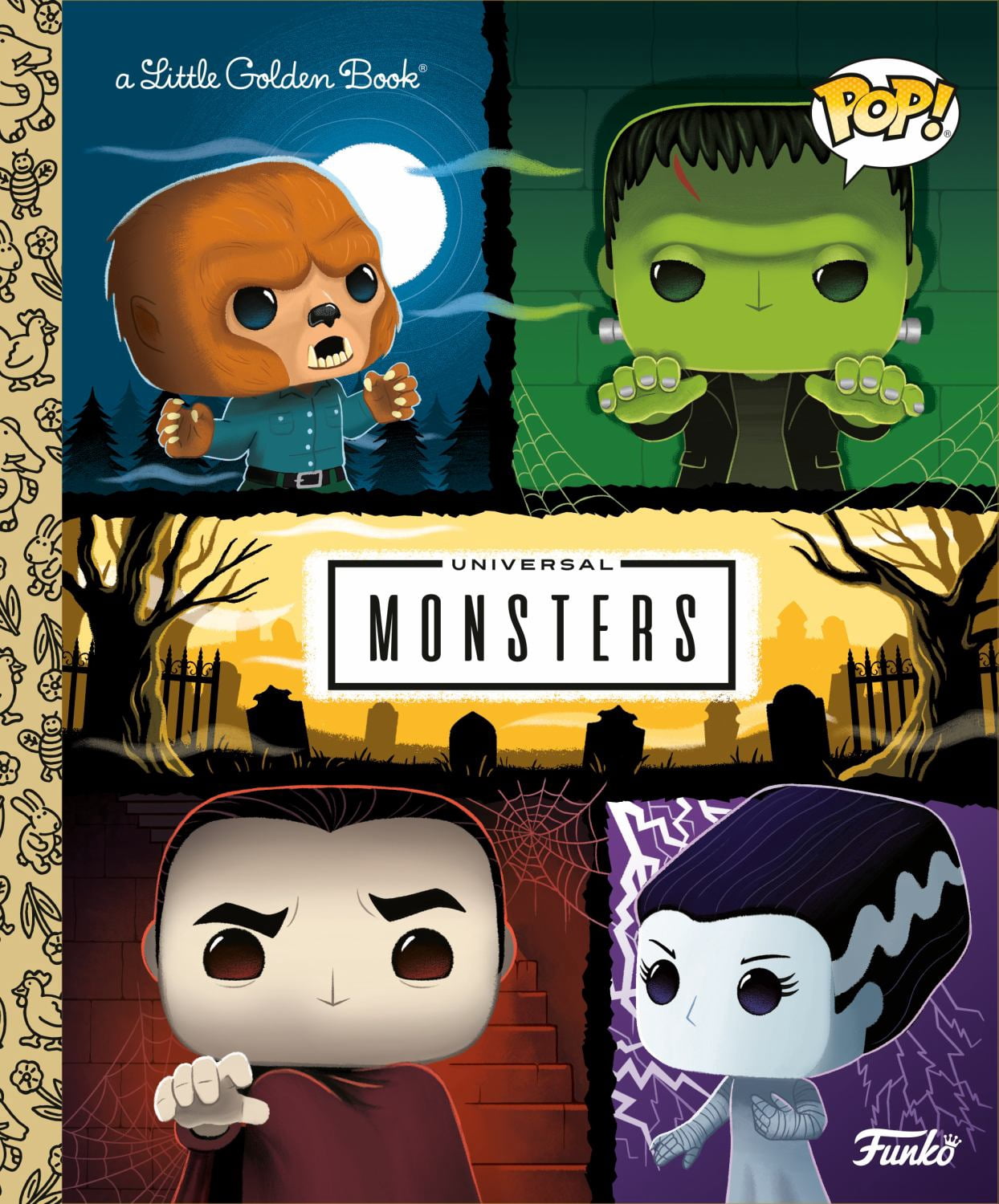 Universal Monsters Little Golden Book (Funko Pop!) (Hardcover ...