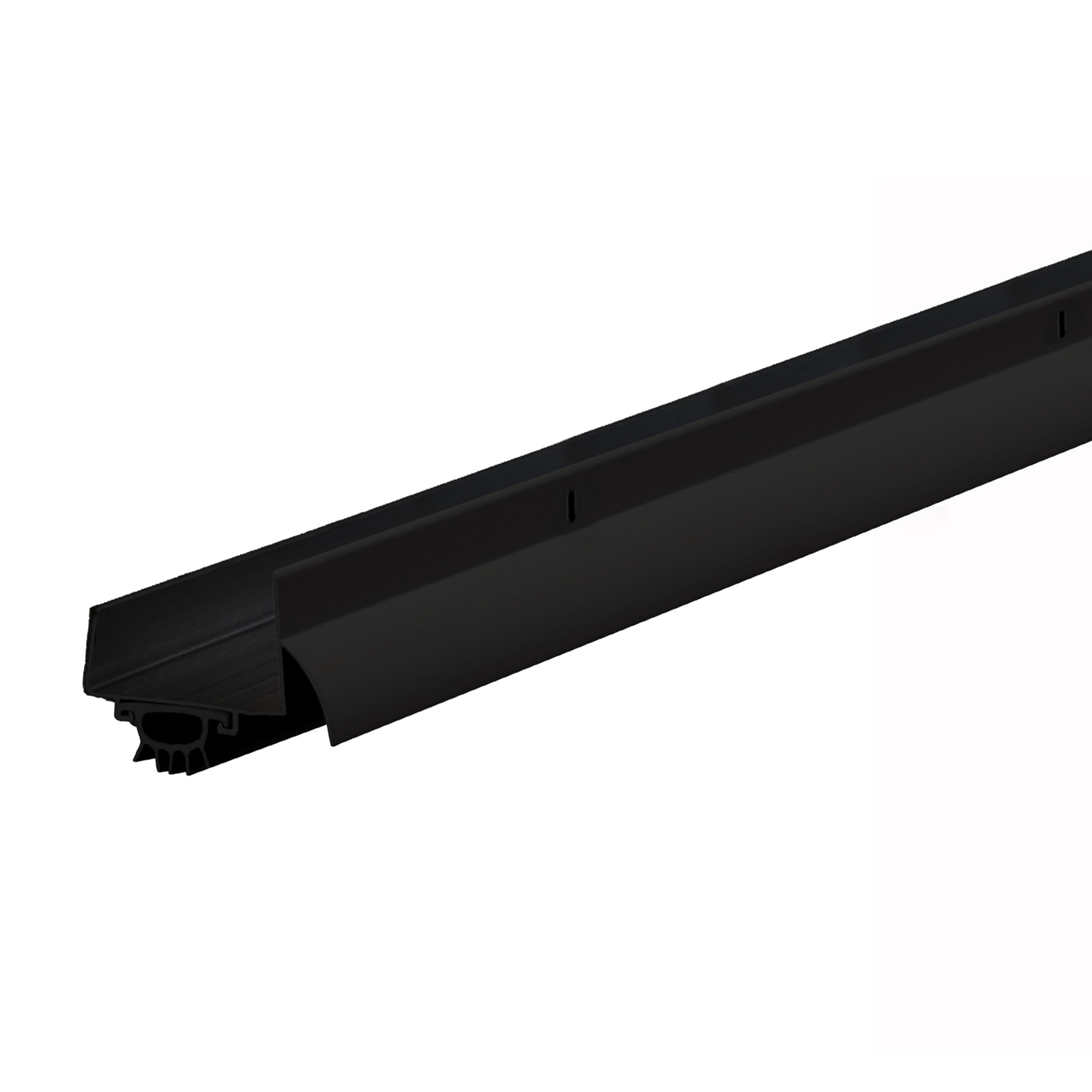 M-D Building Products 11823 36 in. Black Aluminum U-Shape Screw-on ...