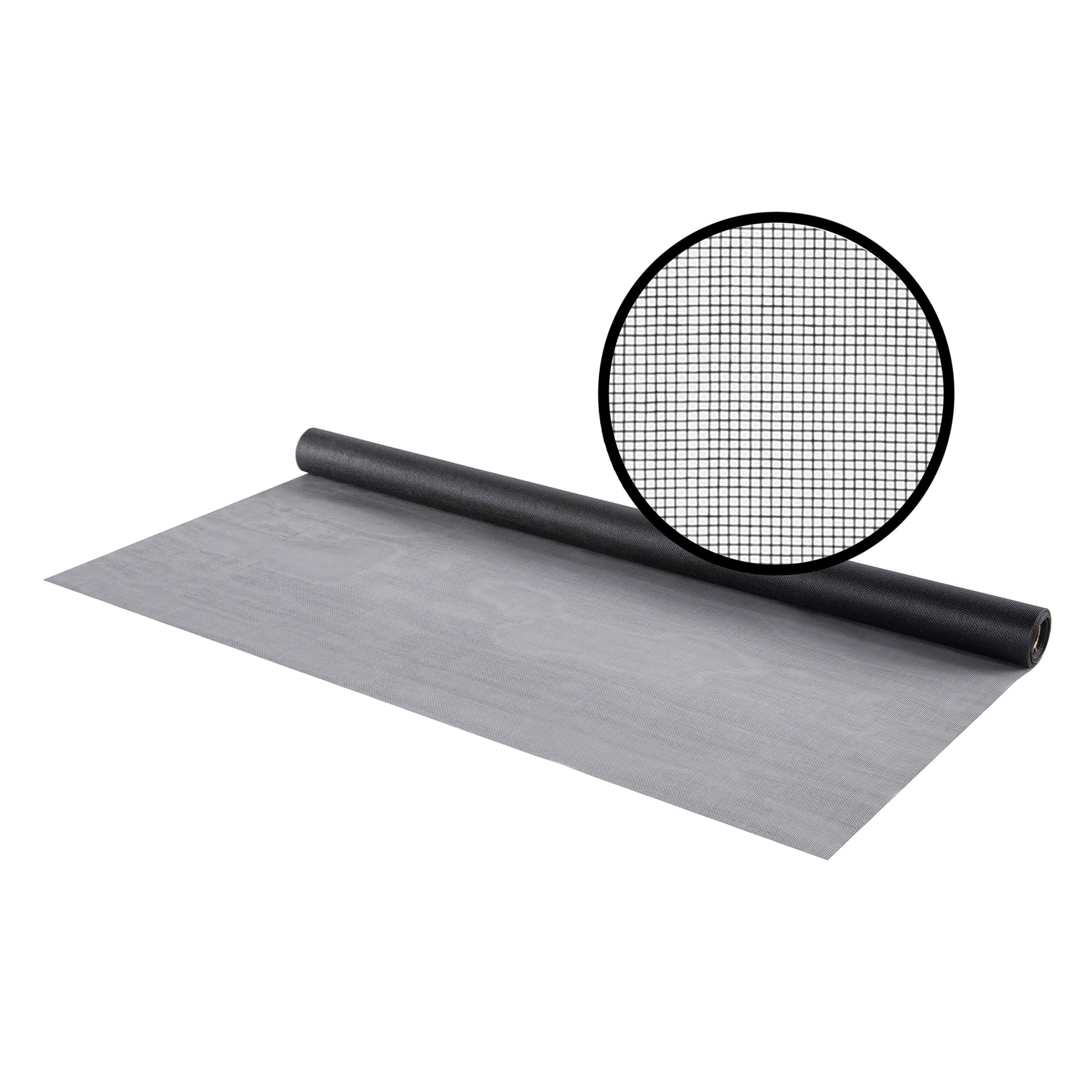 M-D Building Products 14121 36 in. x 25 ft. Charcoal Fiberglass Screen ...