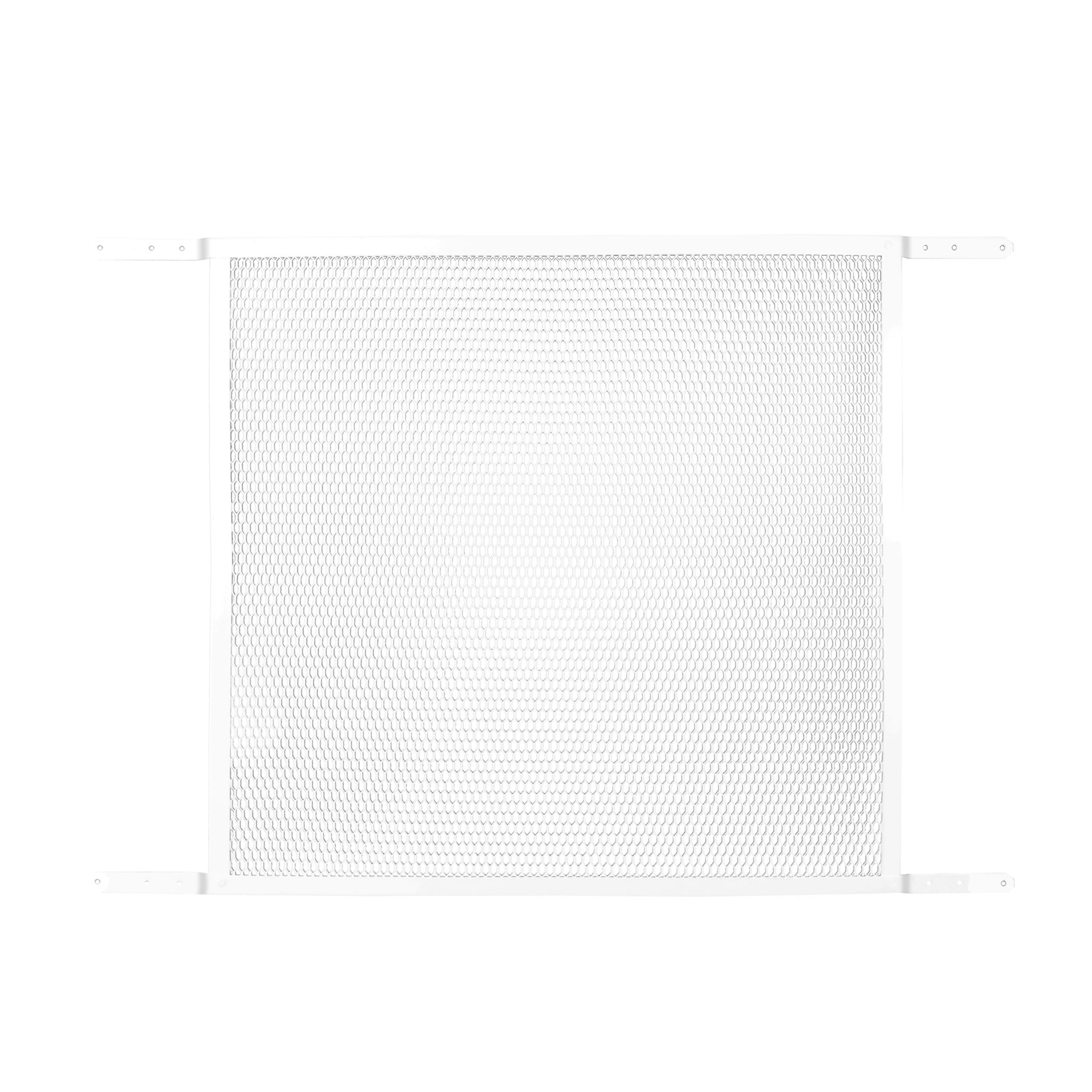M-D Building Products 14182 24 in. x 30-36 in. White Steel Door Grille ...