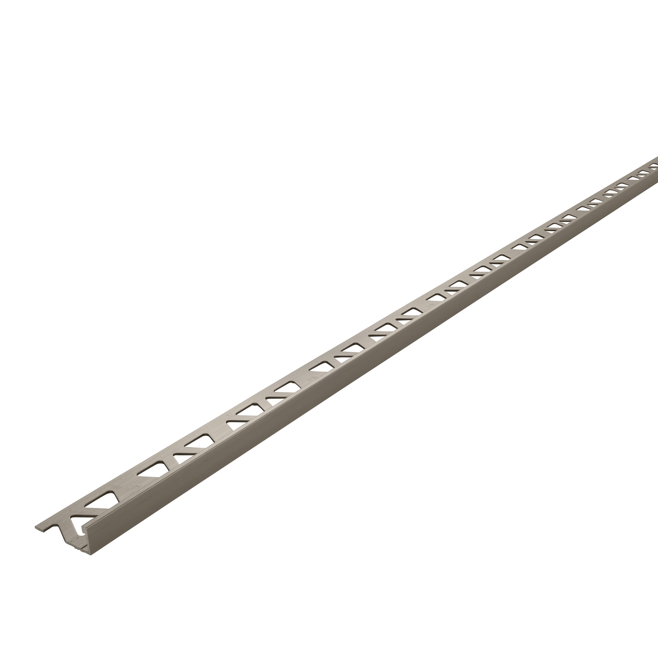 M-D Building Products 31371 5/16 in. x 96 in. Pewter Aluminum Tile Edge ...