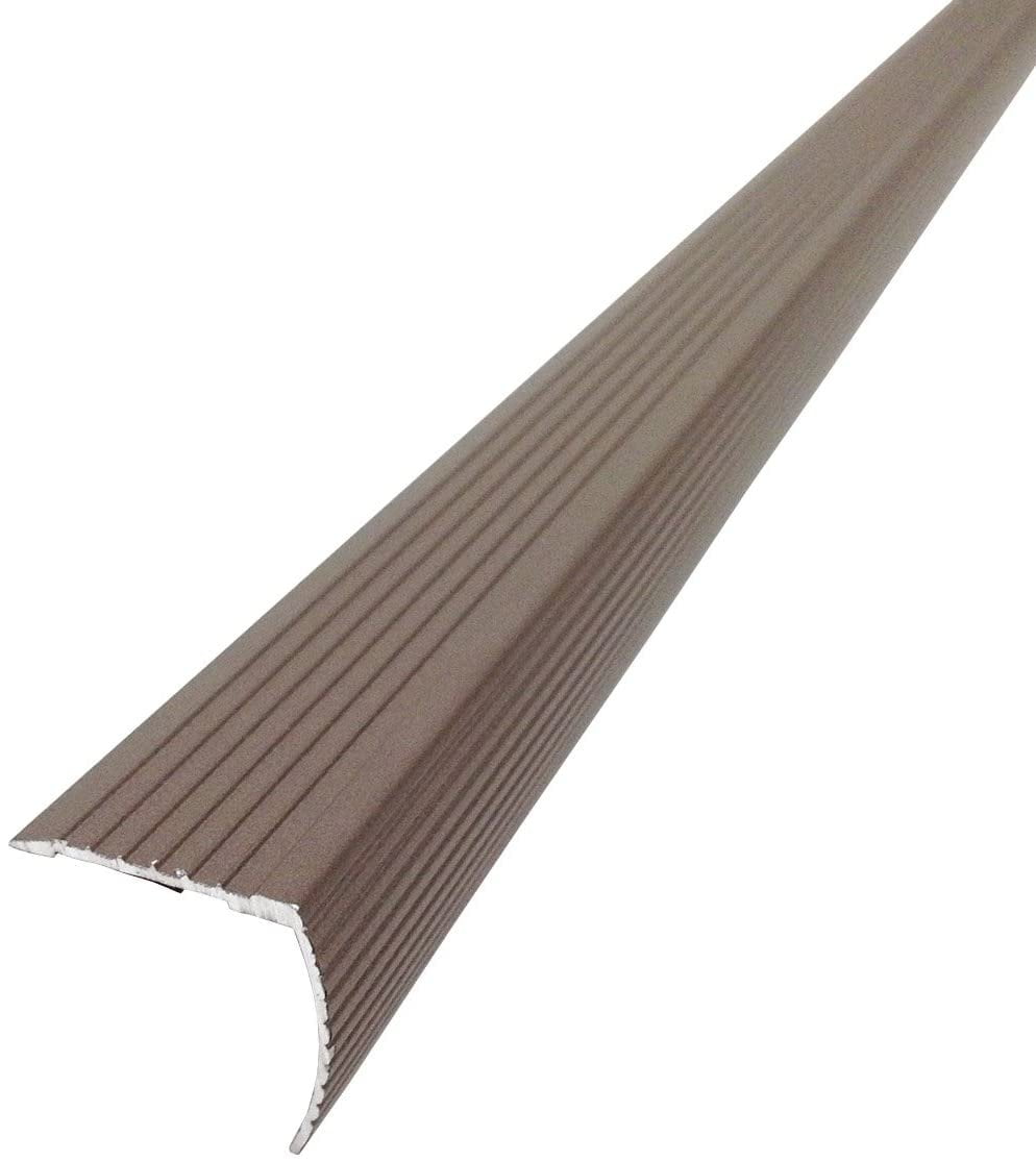 M-D Building Products Fluted Stair Edging Transition Strip - Aluminum ...
