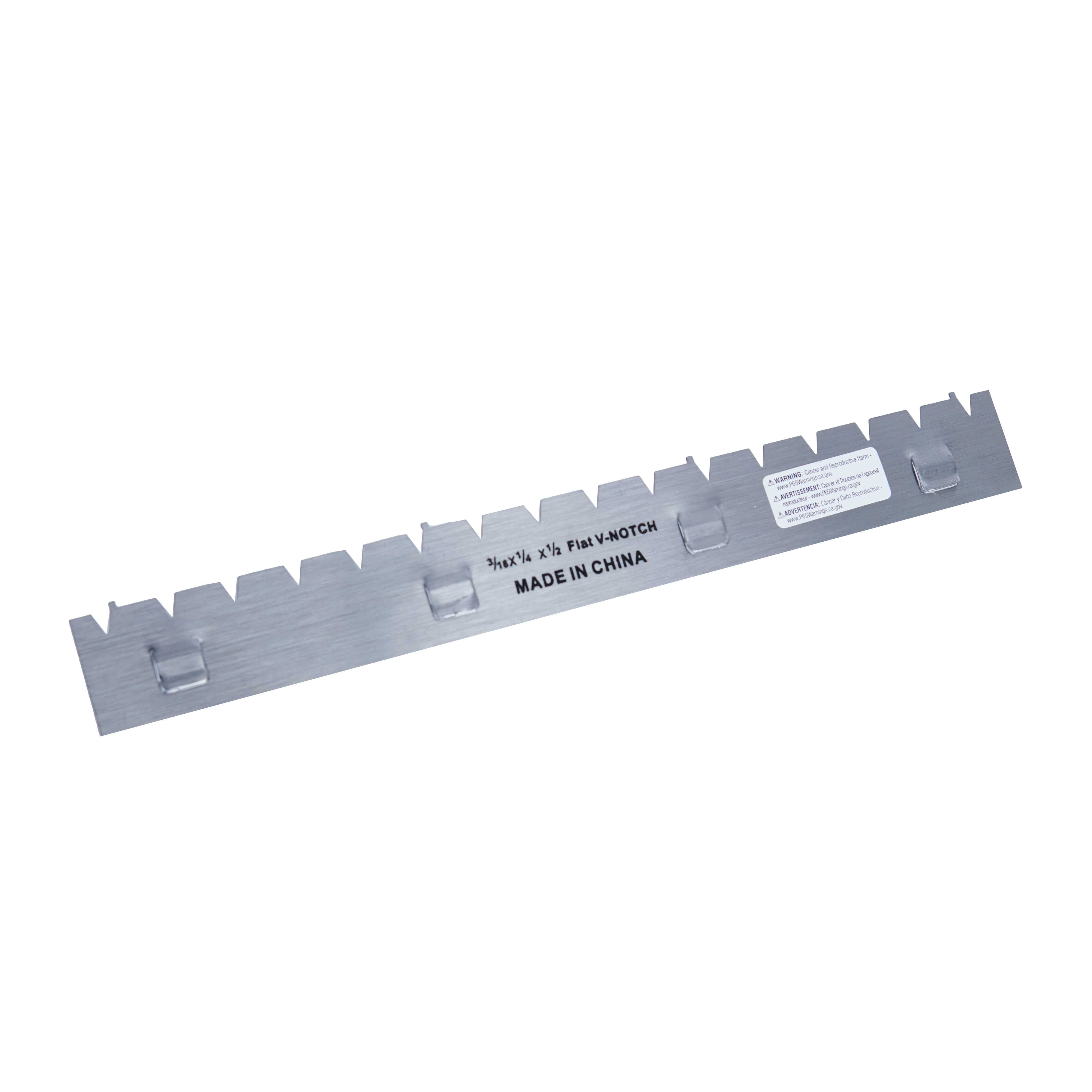 M-D Building Products 49870 3/16 in. x 1/4 in. x 1/2 in. Flat V Notch ...