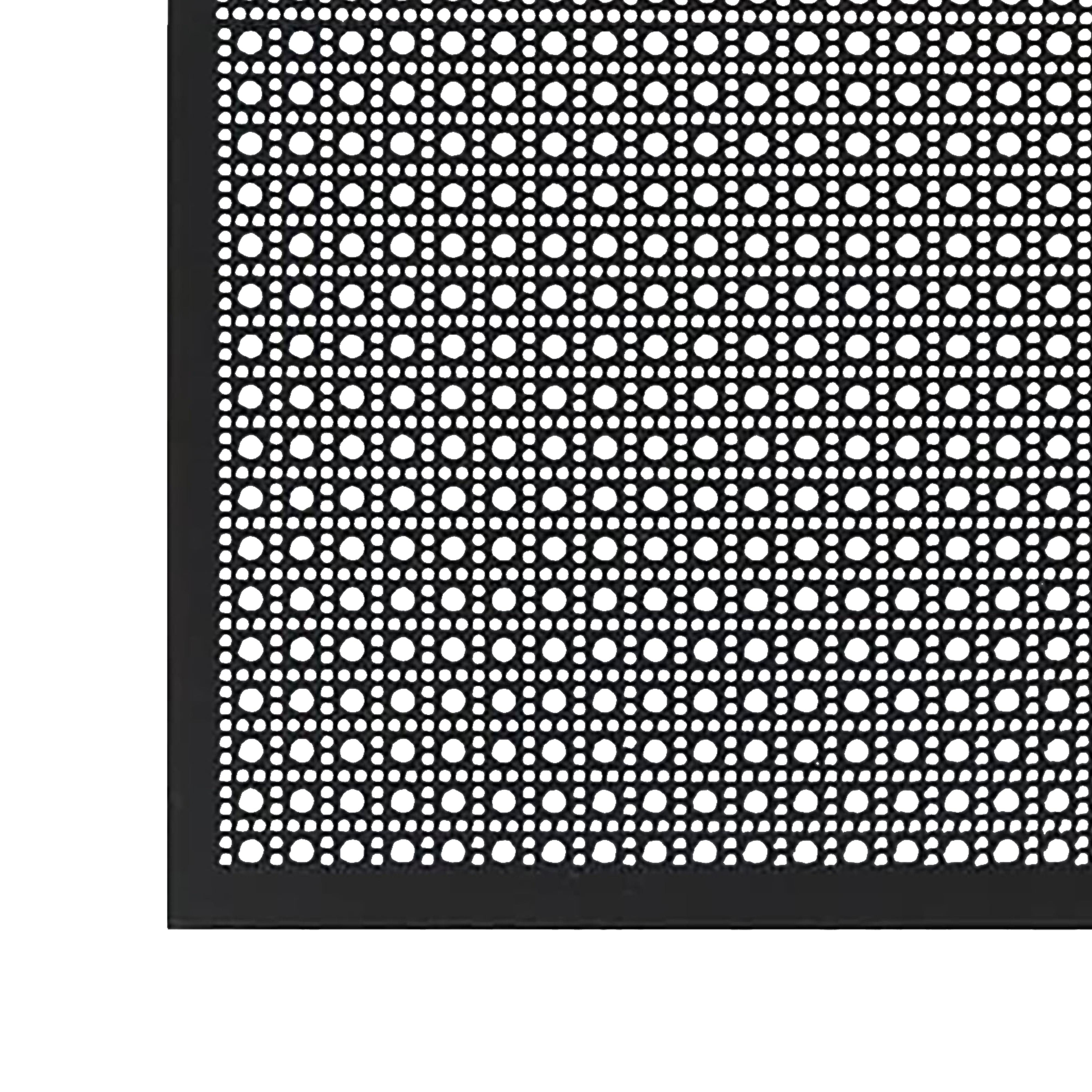 M-D Building Products 56062 24 in. x 36 in. x .020 in. Black Aluminum ...