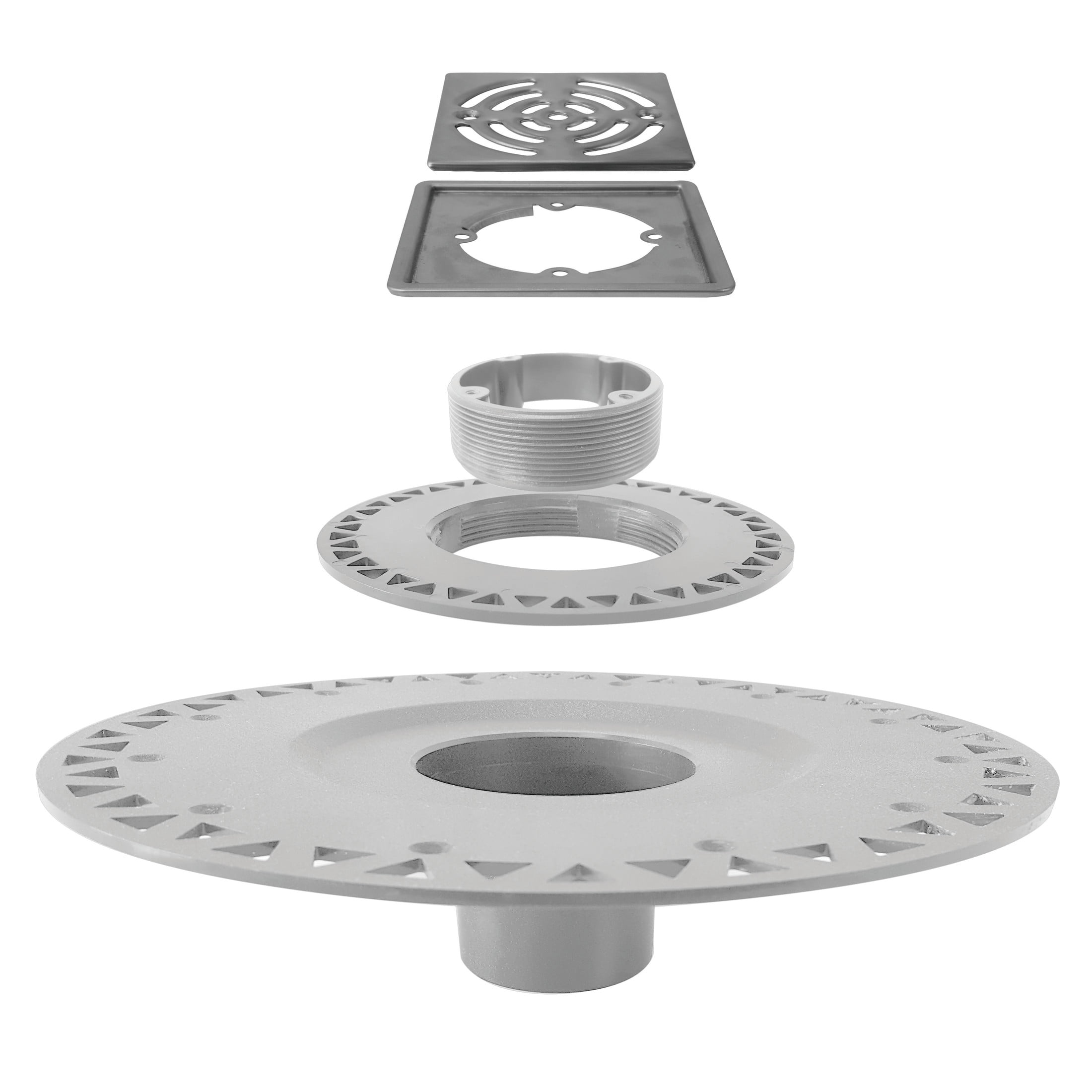 M-D Building Products 80208 PROVA DRAIN® with Grate (PVC) - Walmart.com