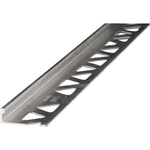 M-D Building Products L-Shape Aluminum Ceramic Tile Edging 1/2"X8' MILL ...