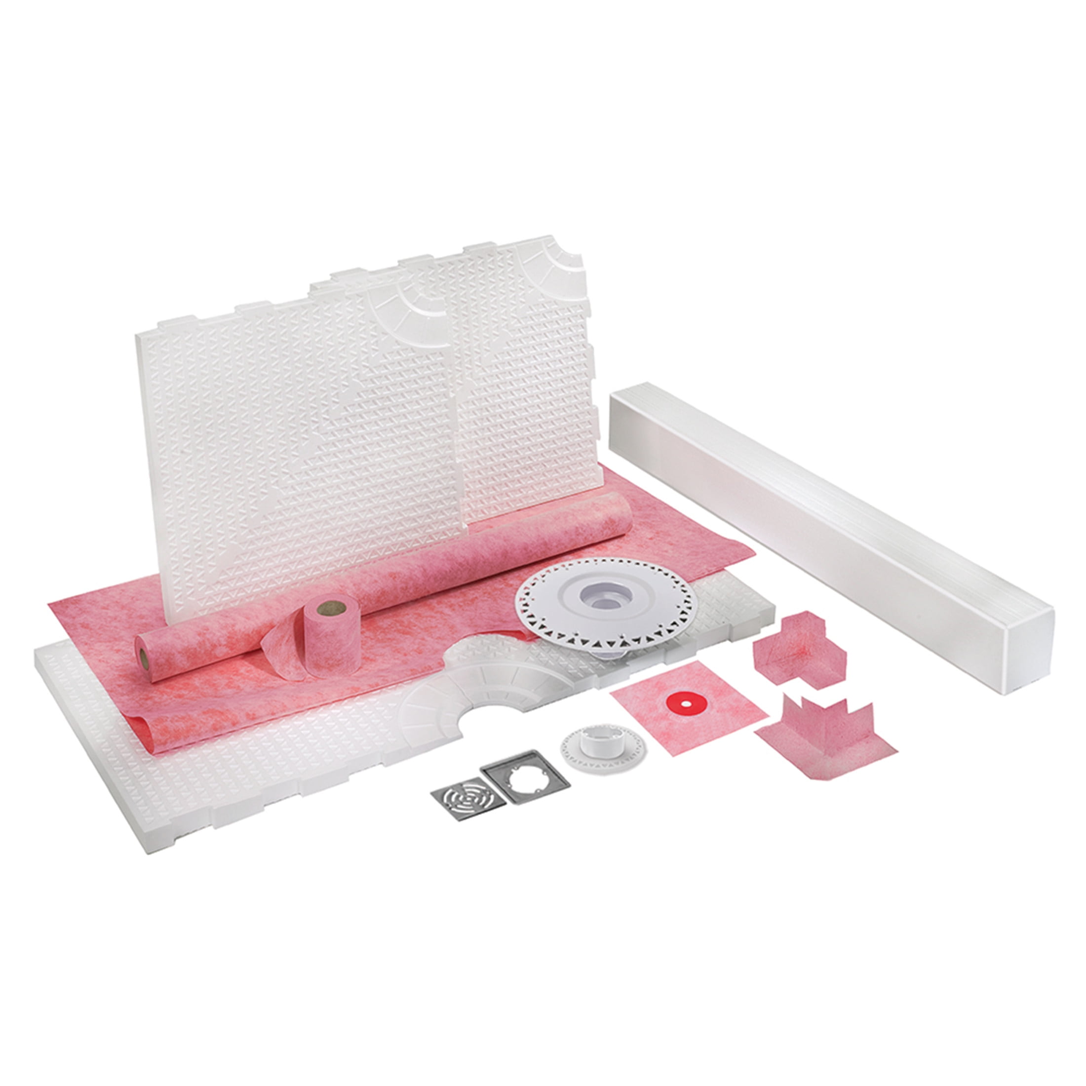 M-D Building Products TT8306STS05ES 48 in. x 48 in. PROVA-SHOWER KIT ...