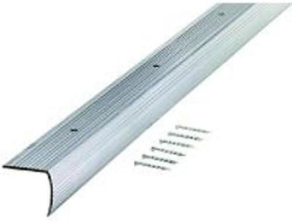M-D Door Thresholds 78105 72 Silver Fluted Stair Edging - Walmart.com