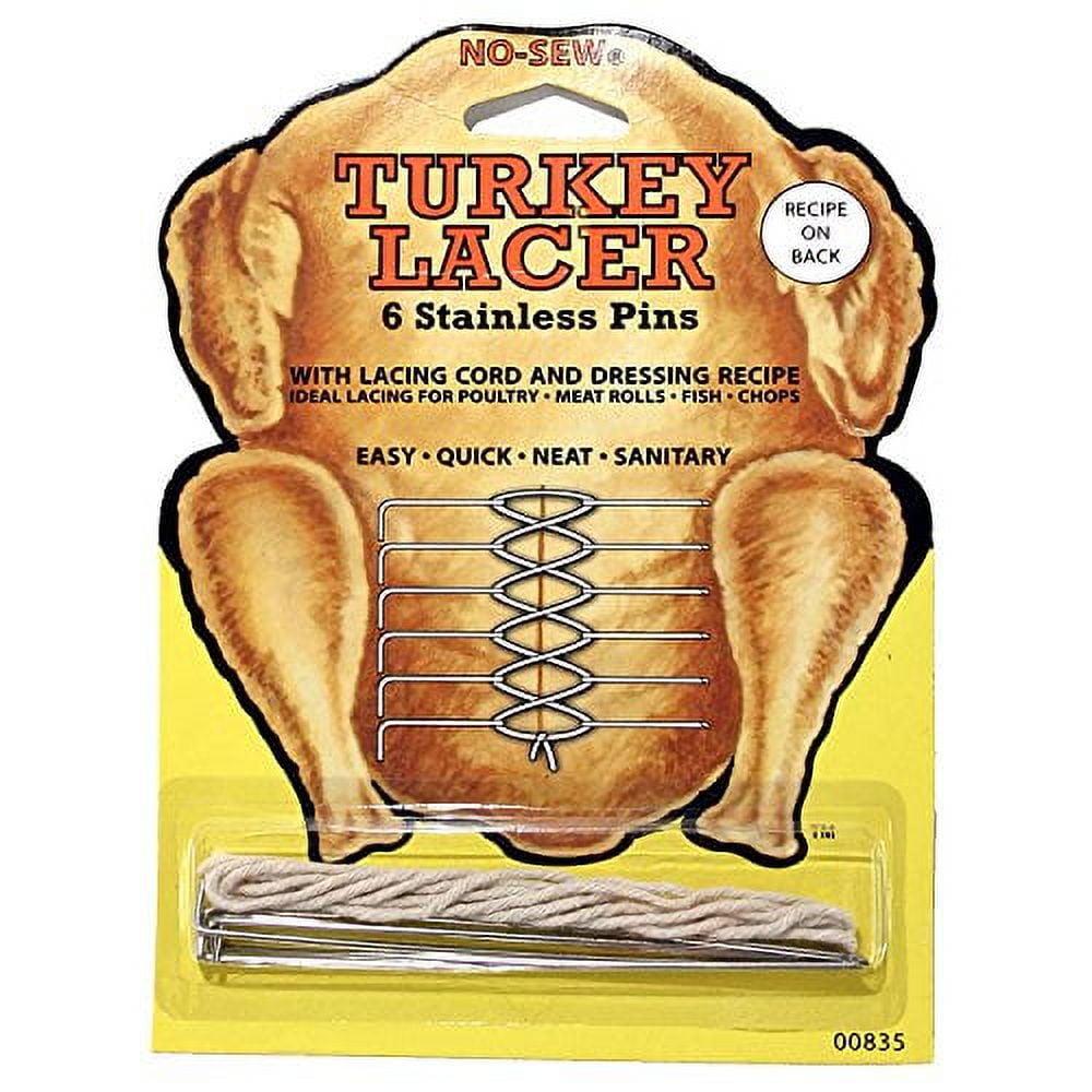 M.E. Heuck Original Turkey Lacer Fishing Line, 6 Pins Lacing Cord ...