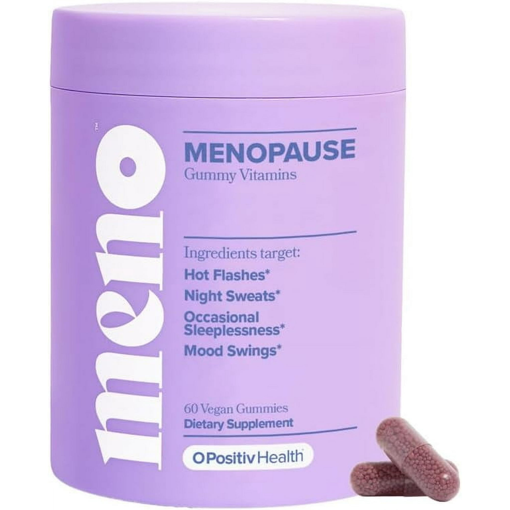 M*E*N*O 60 Servings for Women - Hot Flash & Night Sweat Relief with ...