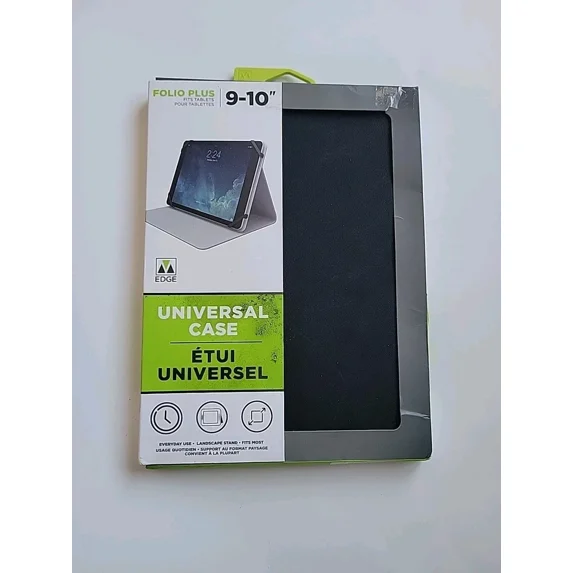 M-Edge Folio Plus Universal Case Book Black For Tablet 9-10" - Walmart.com