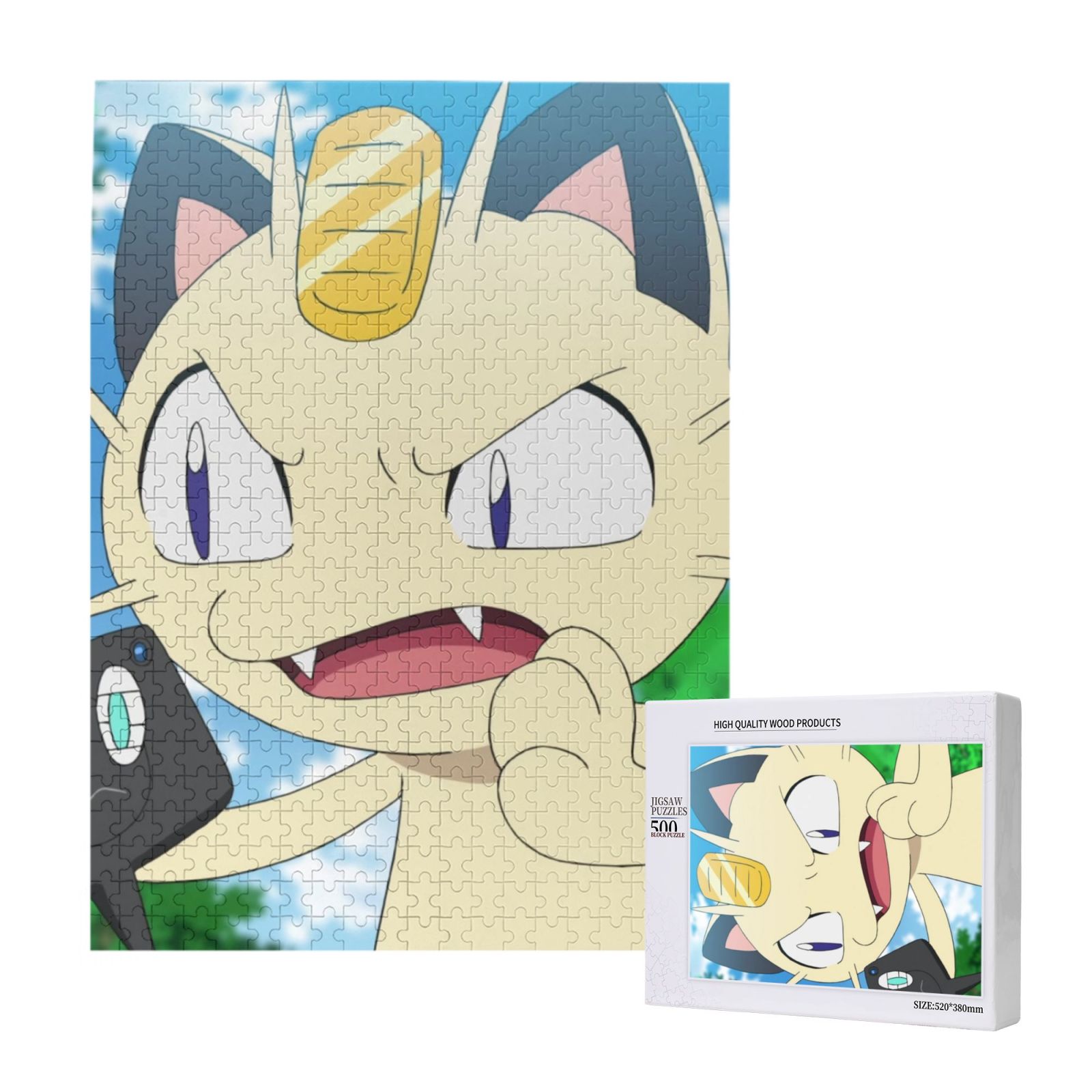 M-Eowth Anime Puzzles Boys Girls Teens 300/500/1000 Piece Wooden ...