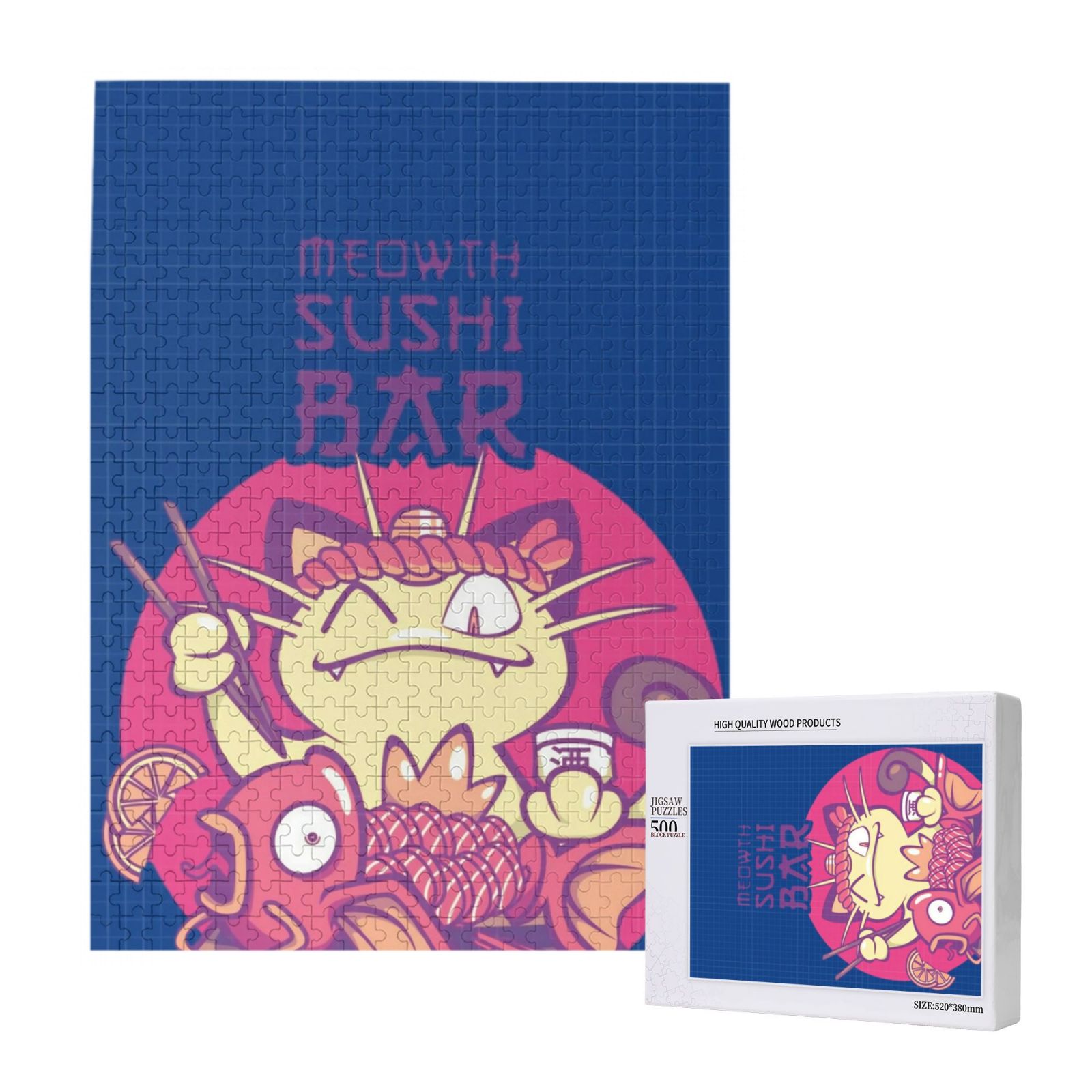 M-Eowth Anime Puzzles Boys Girls Teens 300/500/1000 Piece Wooden ...