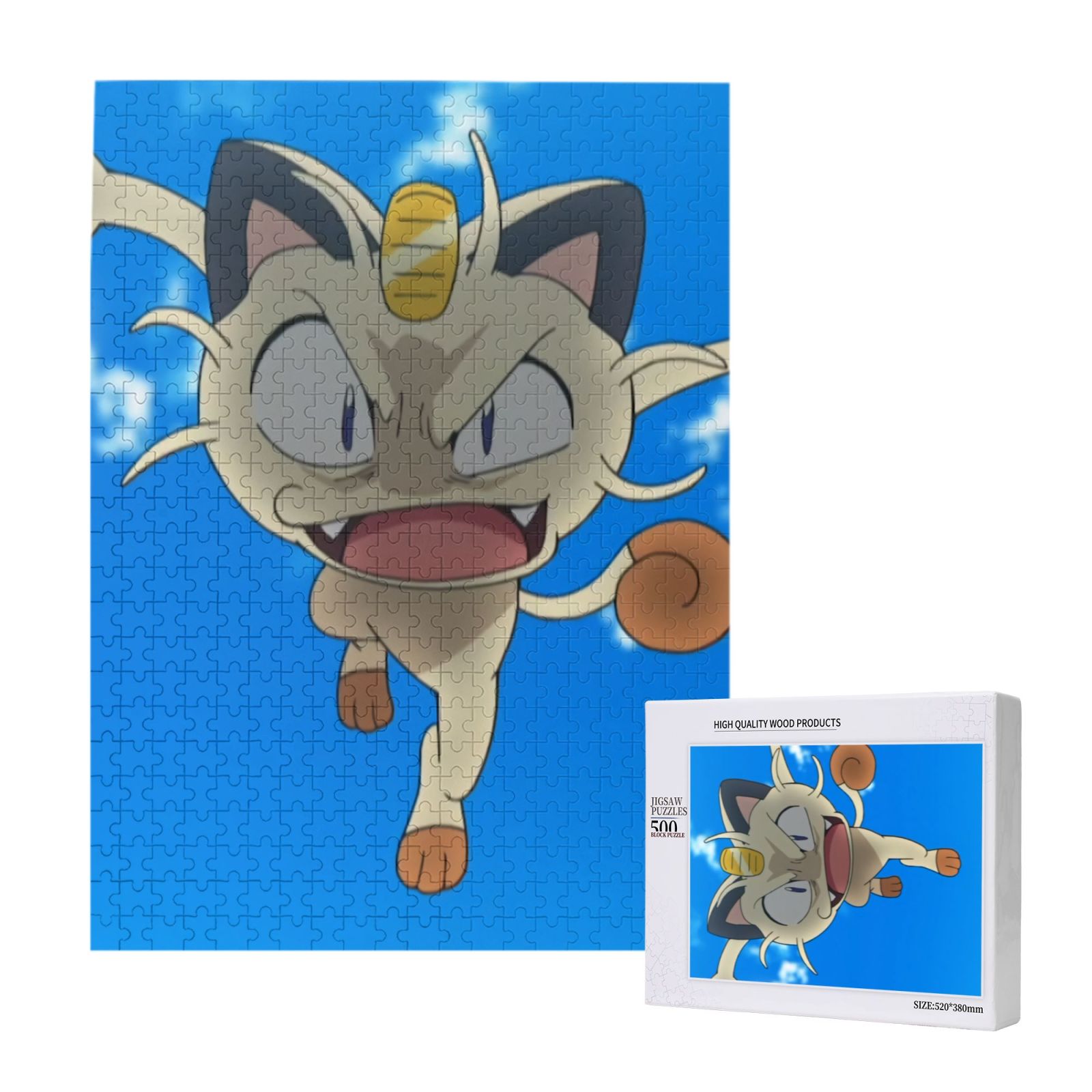 M-Eowth Anime Puzzles Boys Girls Teens 300/500/1000 Piece Wooden ...