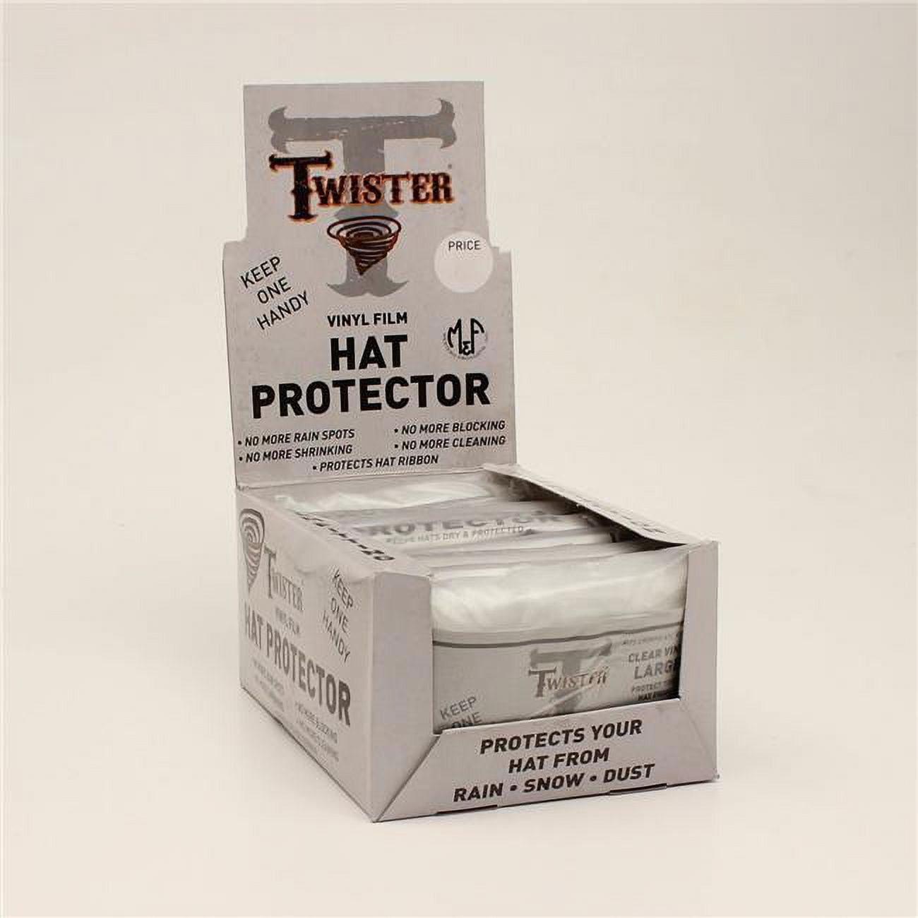 M&F Western 01090-X Western Hat Protector Tall Crown, Clear - Extra ...