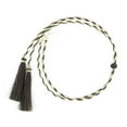 M&F Western 296248 Braided Stampede String with Tassel, Natural & Tan ...