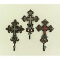M&F Western 94979 Cross Hook Set Wall Decor, 3 Piece - Walmart.com