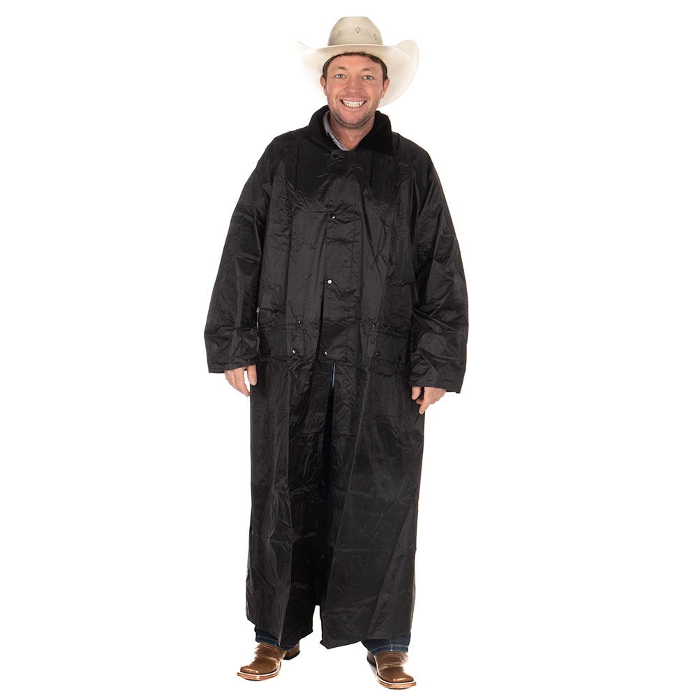 M&F Western Mens Adult Saddle Slicker S Black - Walmart.com