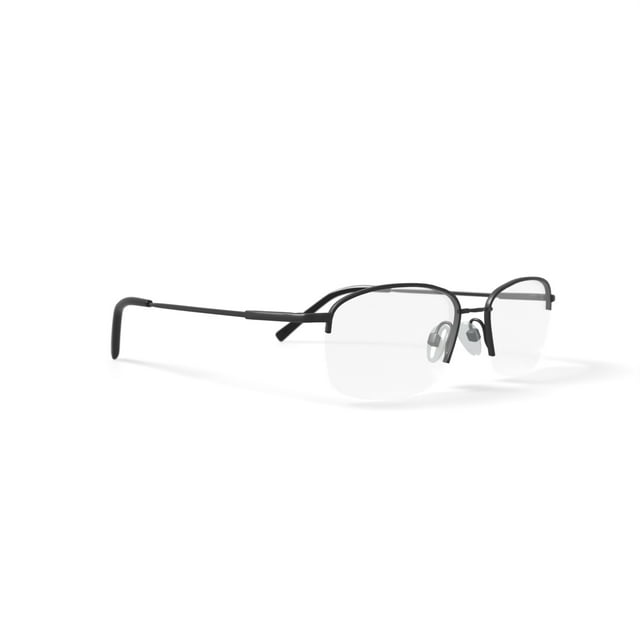 M+Flex Men's Rx'able Eyeglasses, Mf509, Black, 54-19-145 HSA/FSA ...